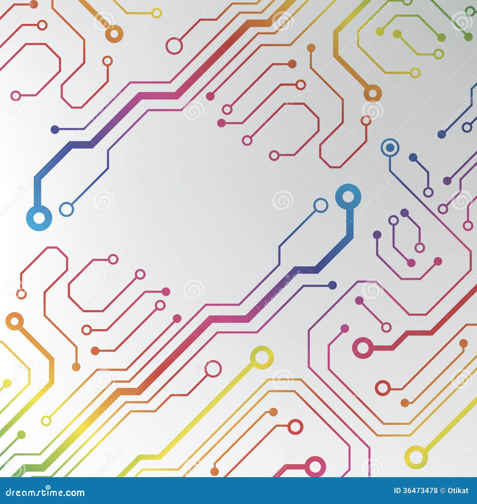 Abstract Colorful Circuit Board Background. Circuit Lined Pattern ... Abstract Colorful Circuit Board Background. Circuit Lined Pattern ...