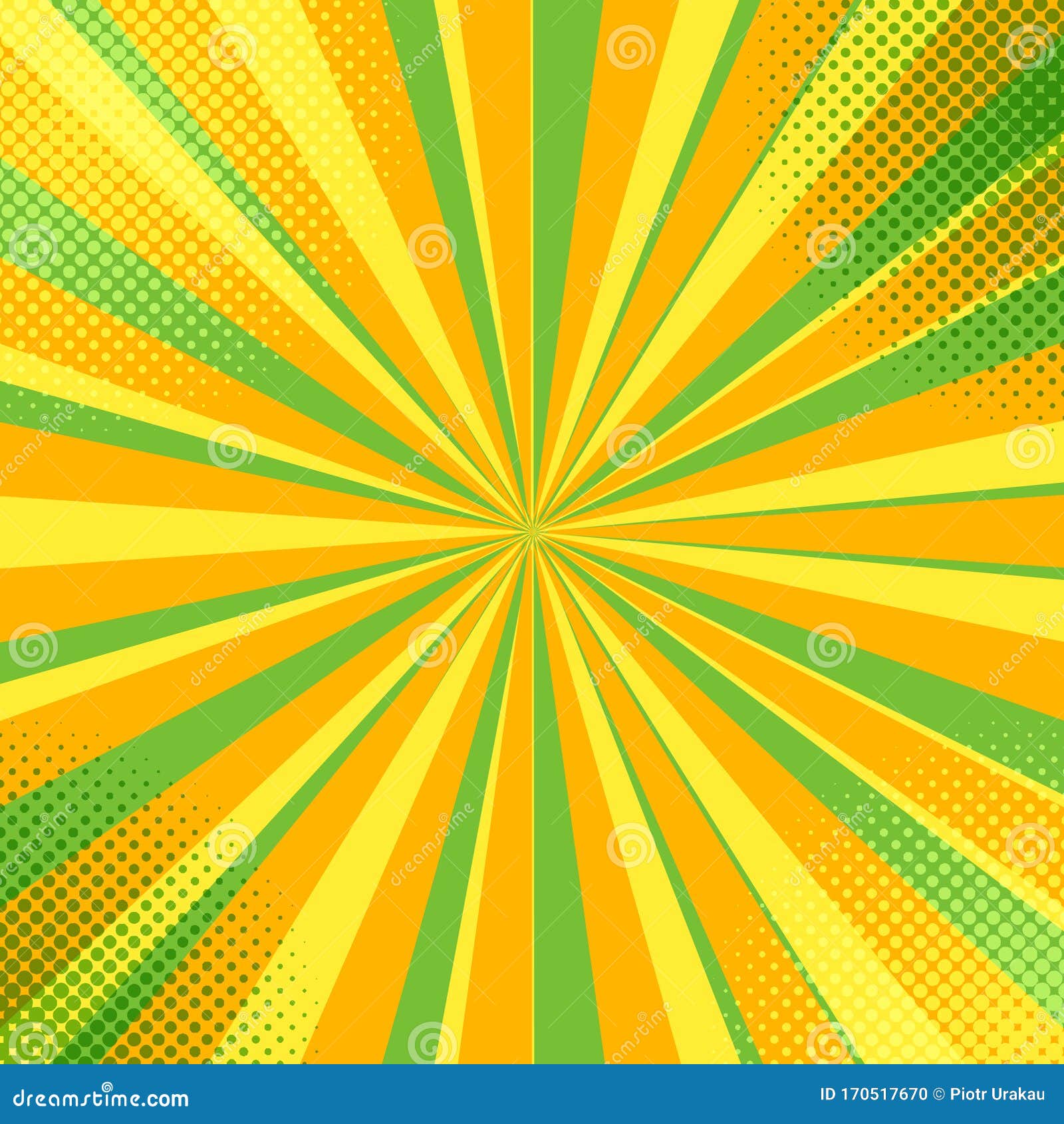 Abstract Colorful Comic Backdrop Stock Vector - Illustration of effect ...