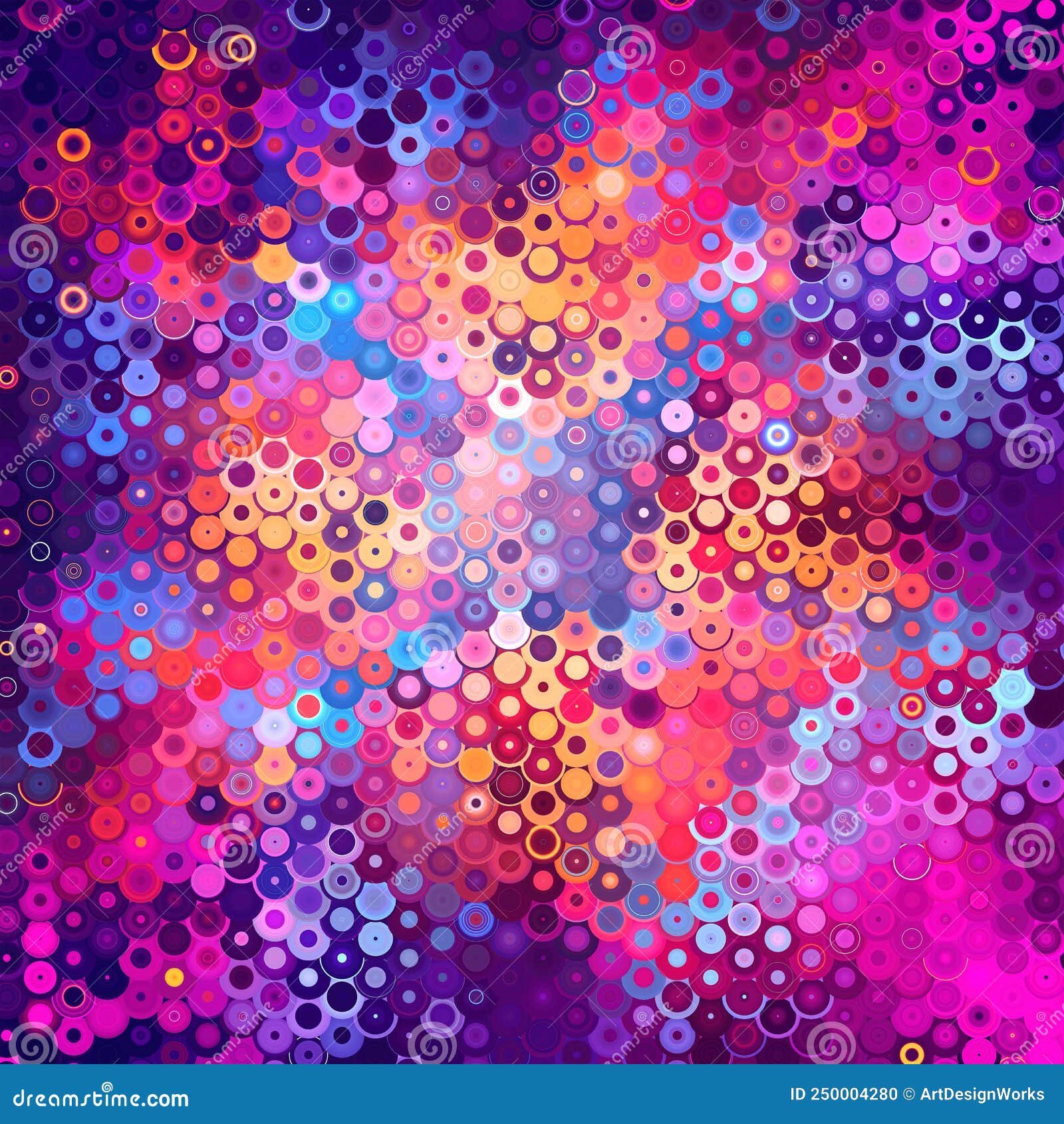 Abstract Colorful Cool Pattern Background Design Stock Illustration ...