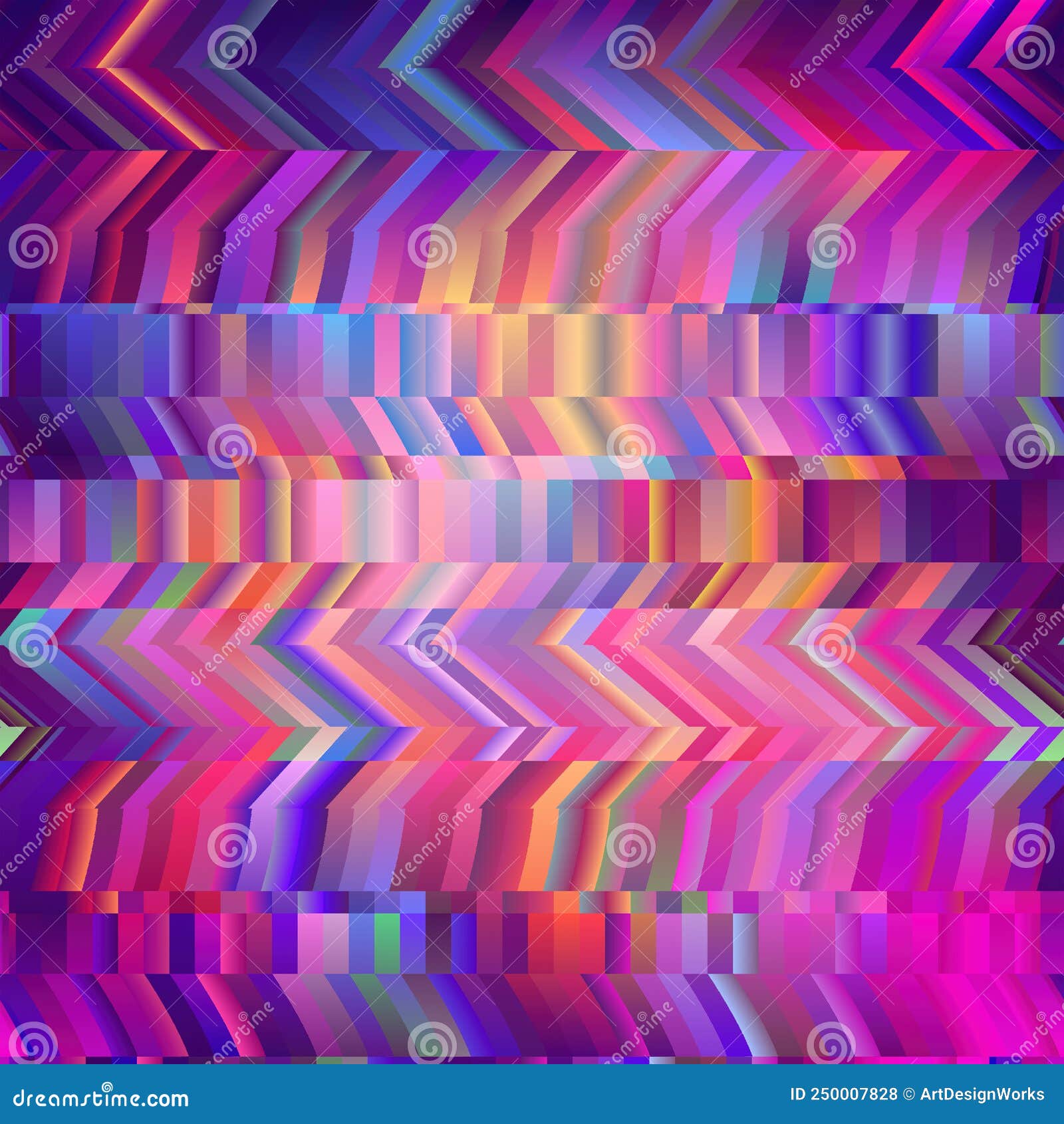 Abstract Colorful Cool Pattern Background Design Stock Illustration ...