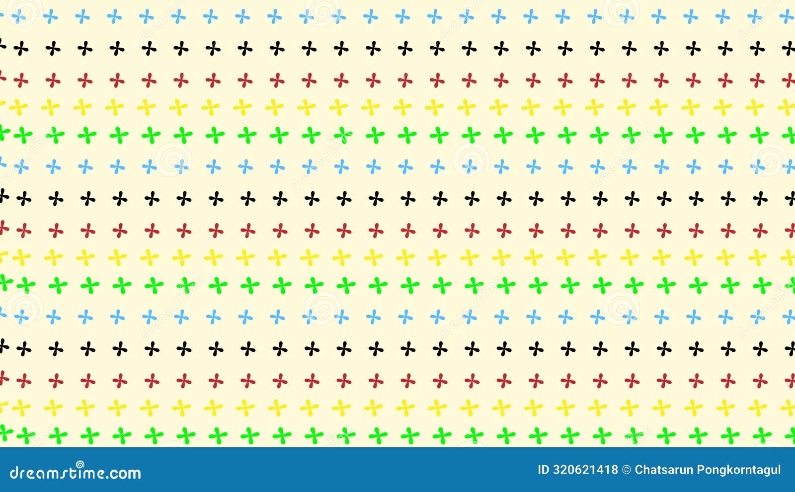 Abstract Colorful Cross Pattern on Background Stock Vector ...