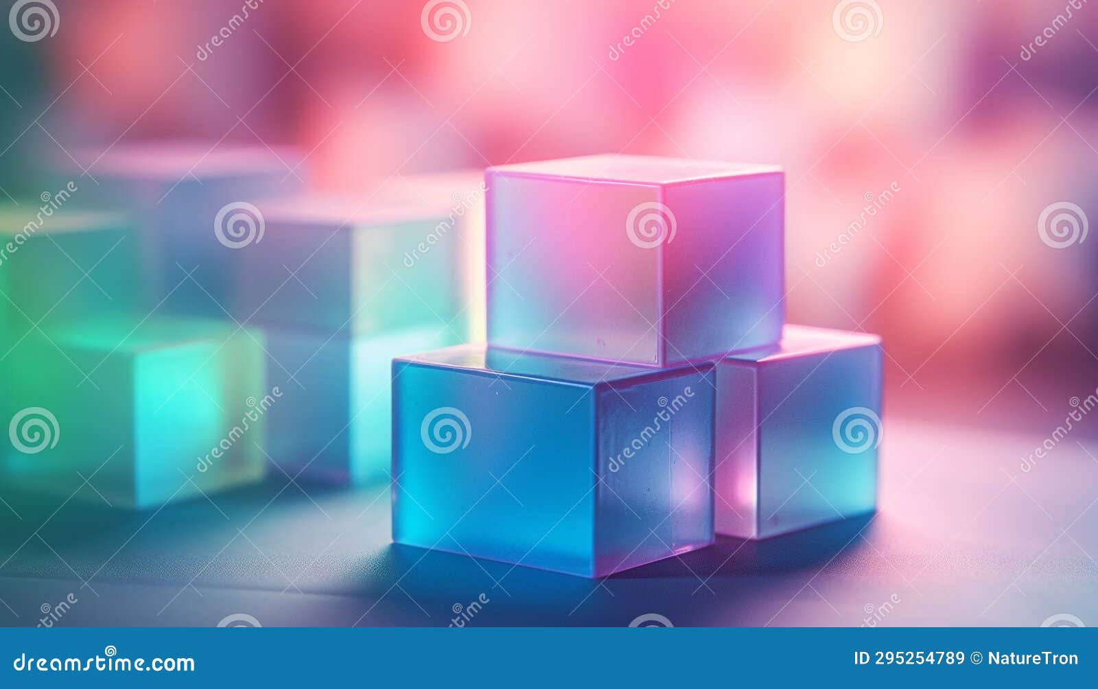 3d Render of a Cube Abstract 3d Cubes Abstract Colorful Cubes Stock ...