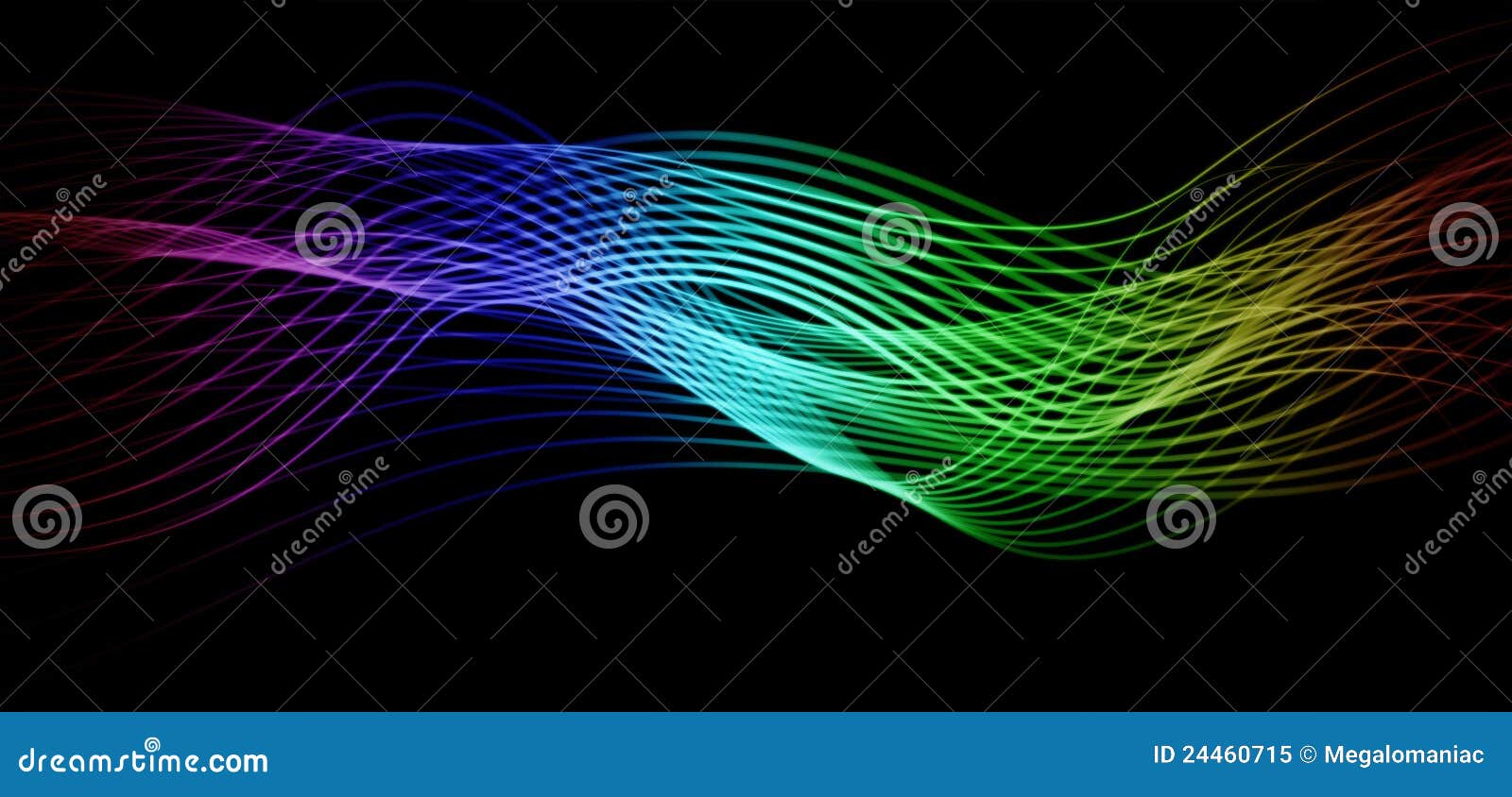 Abstract colorful curves stock illustration. Illustration of magenta ...