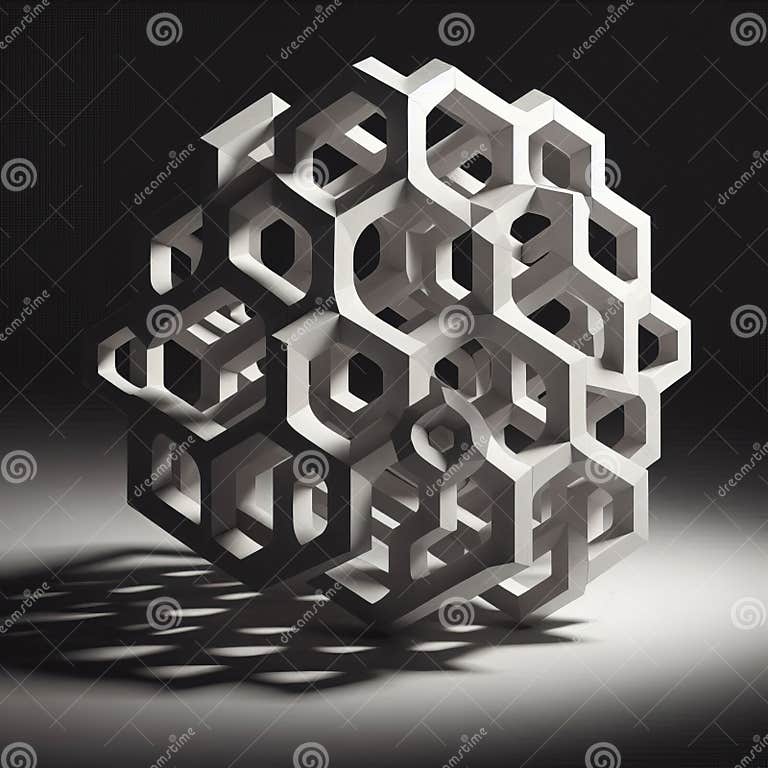 Abstract Colorful 3d Circle Spherical Texture Stock Illustration ...