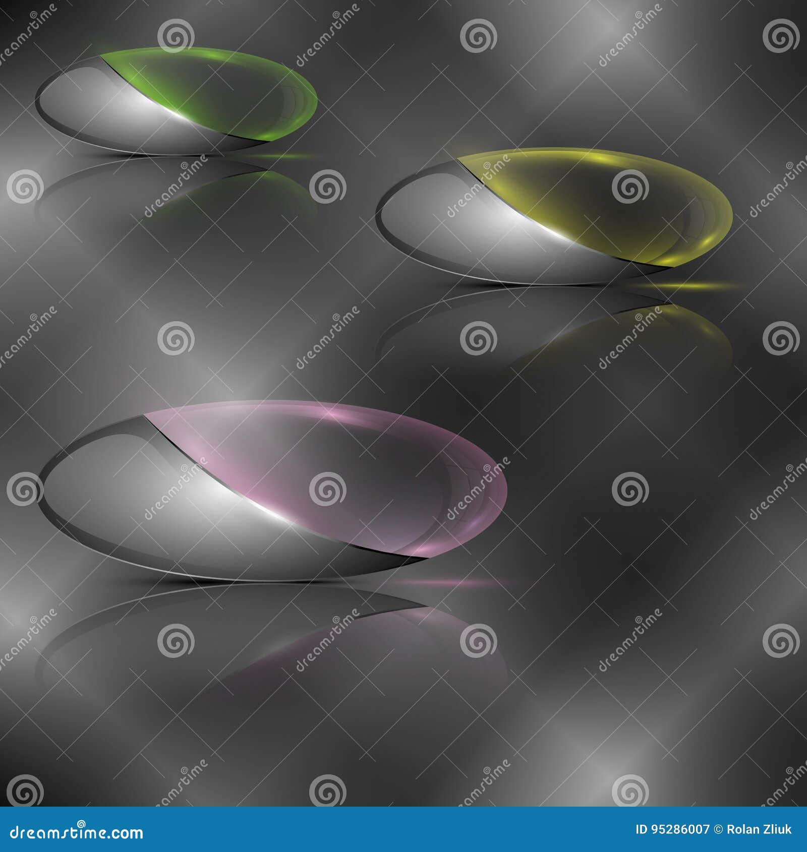 Abstract colorful 3D logo stock vector. Illustration of symbol - 95286007