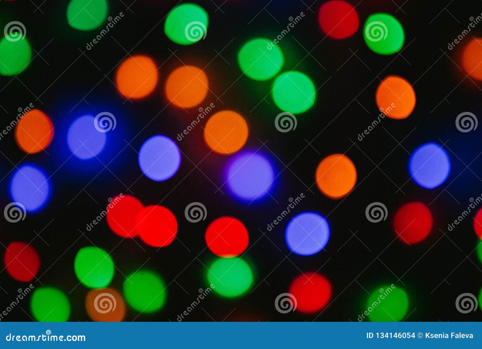 Abstract Colorful Defocused Circular Facula,abstract Background Stock ...