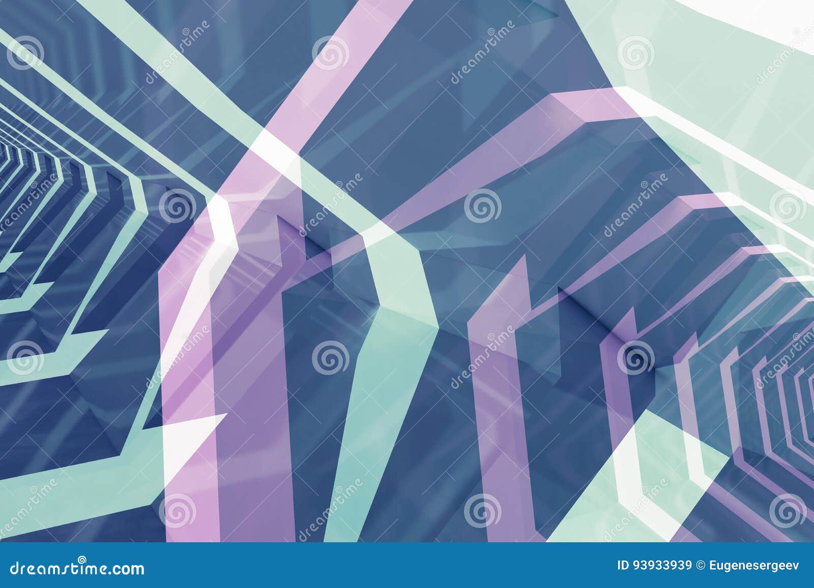 Abstract Colorful Digital Graphic Background Stock Illustration ...