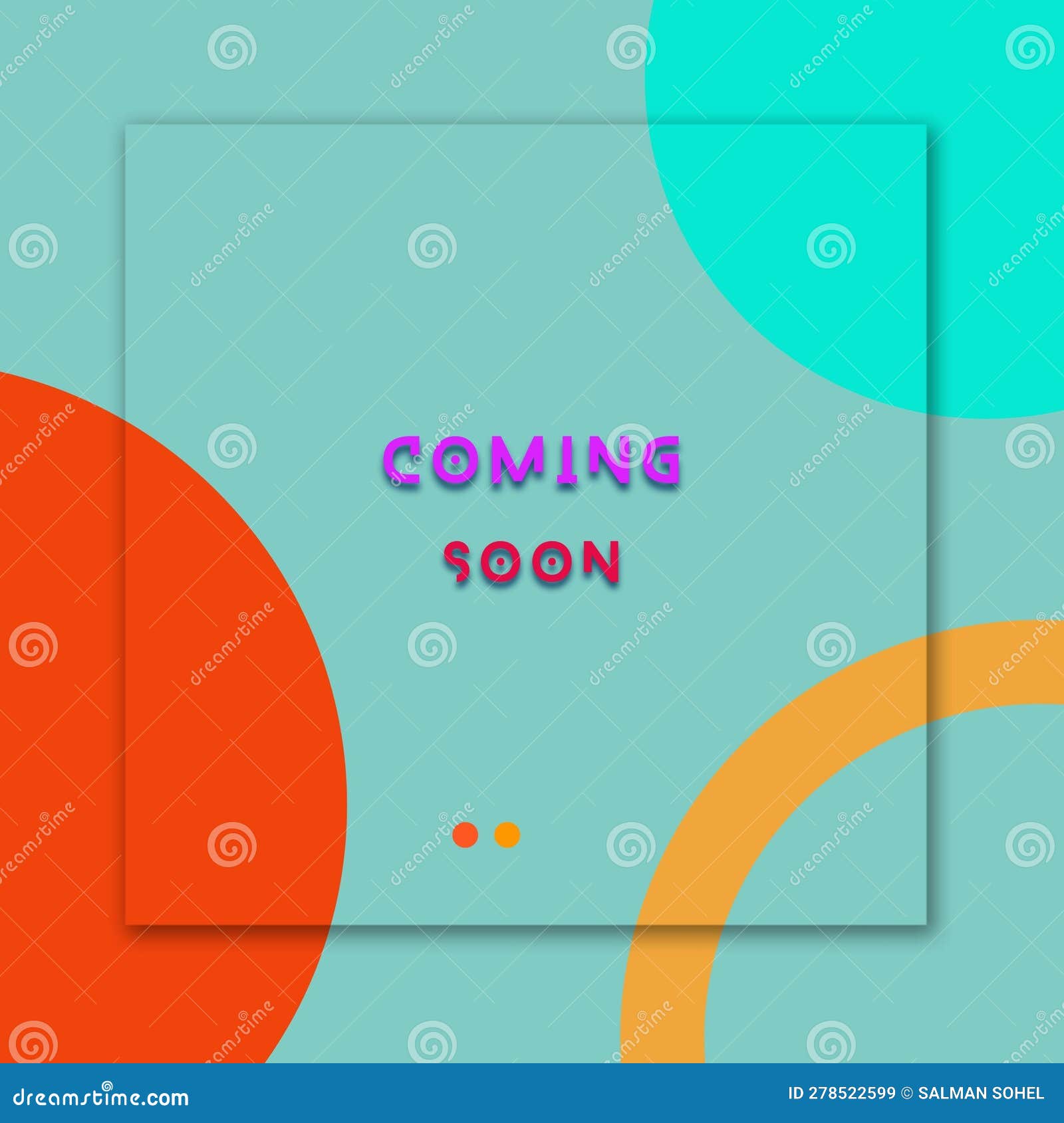 Abstract Colorful Digital Template Design Stock Image - Image of ...