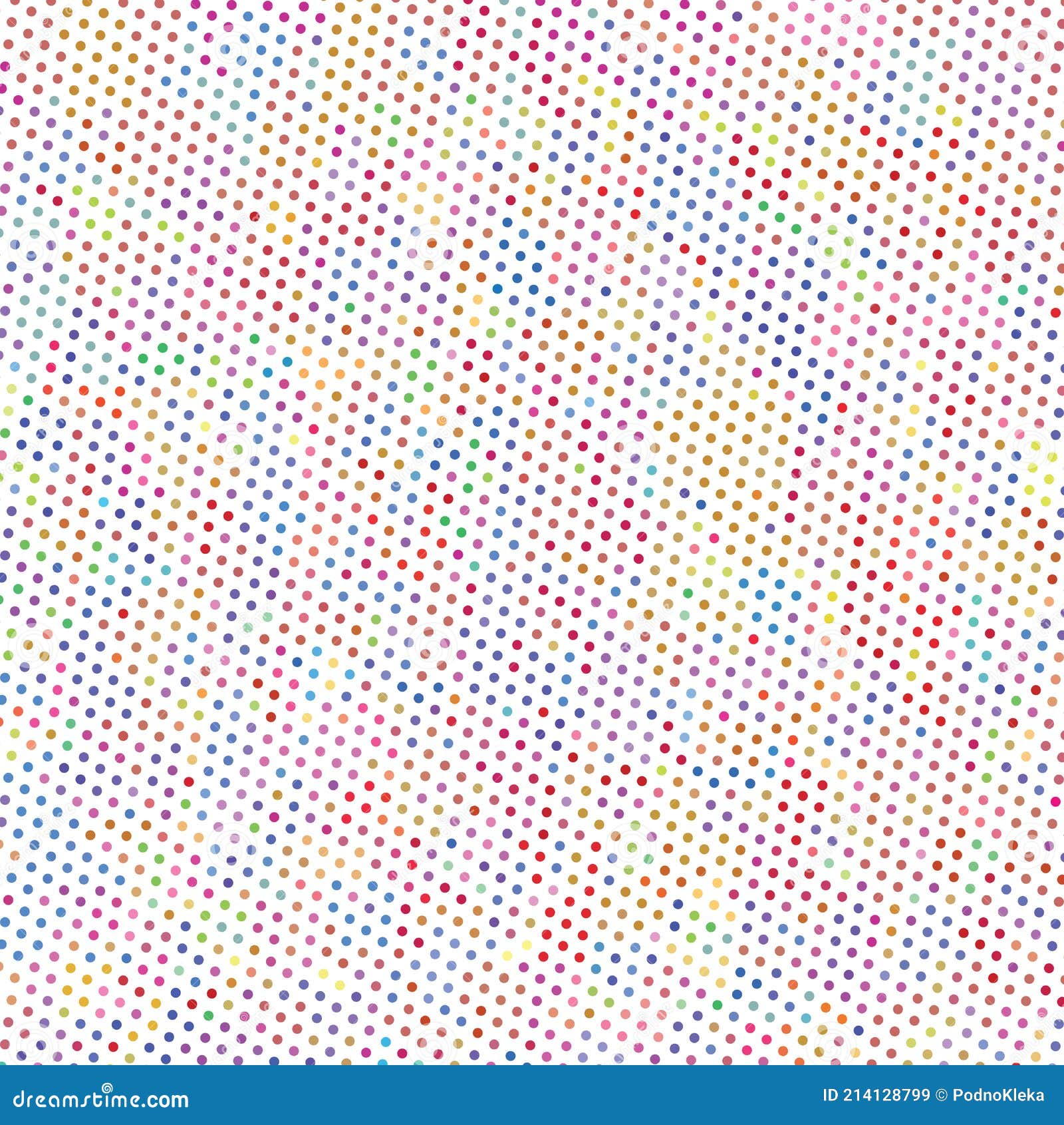 Bright Small Dots Fabric Fashion Pattern Vector Background Texture ...