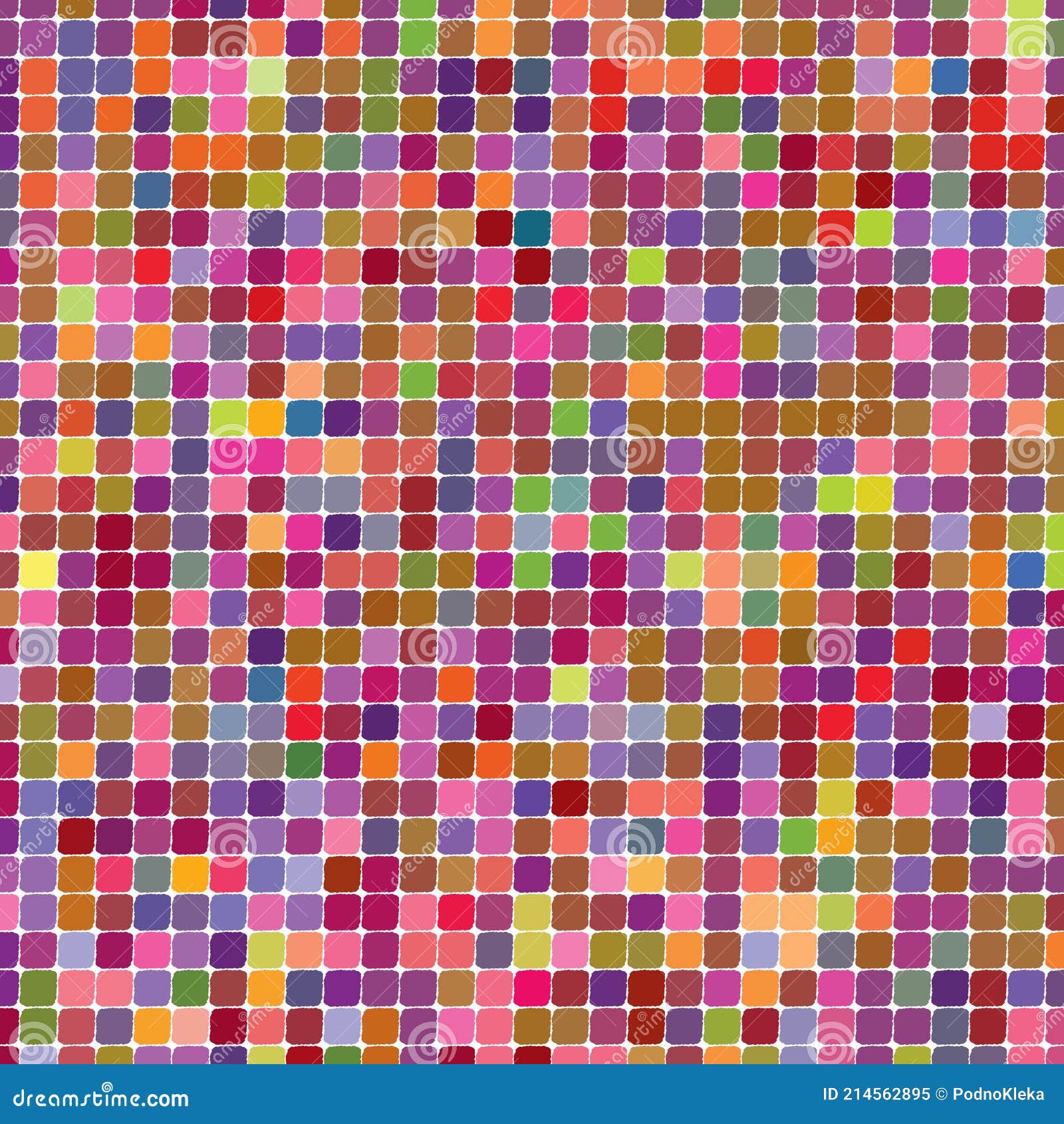 Rainbow Density Dot Pattern Vector Background Texture Mosaic Stock ...