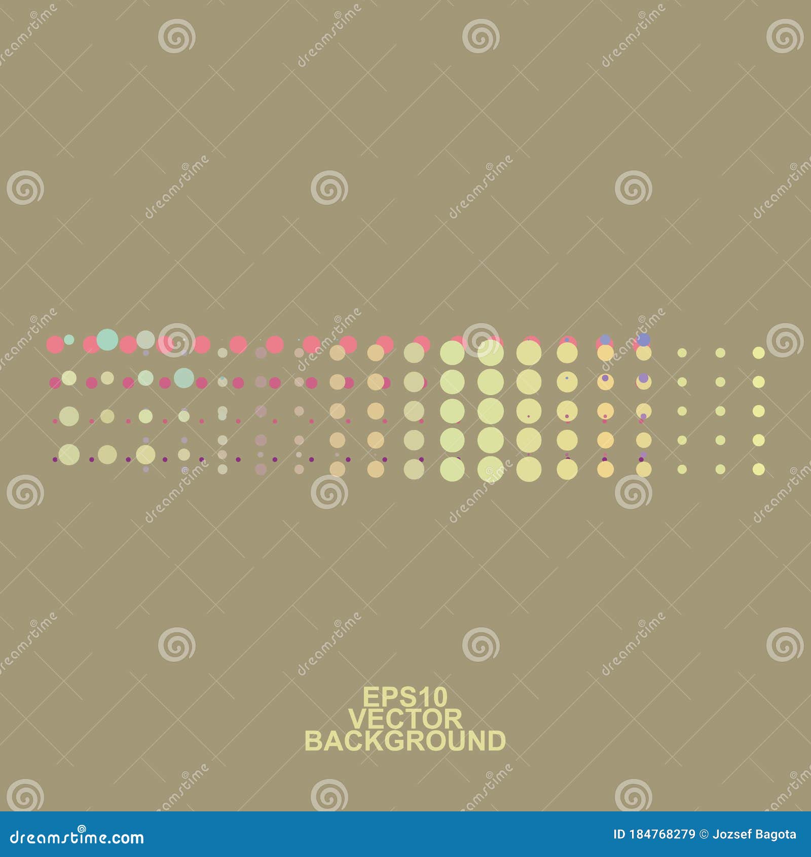 Abstract with Colorful Dotted Lines Pattern Stock Vector - Illustration ...