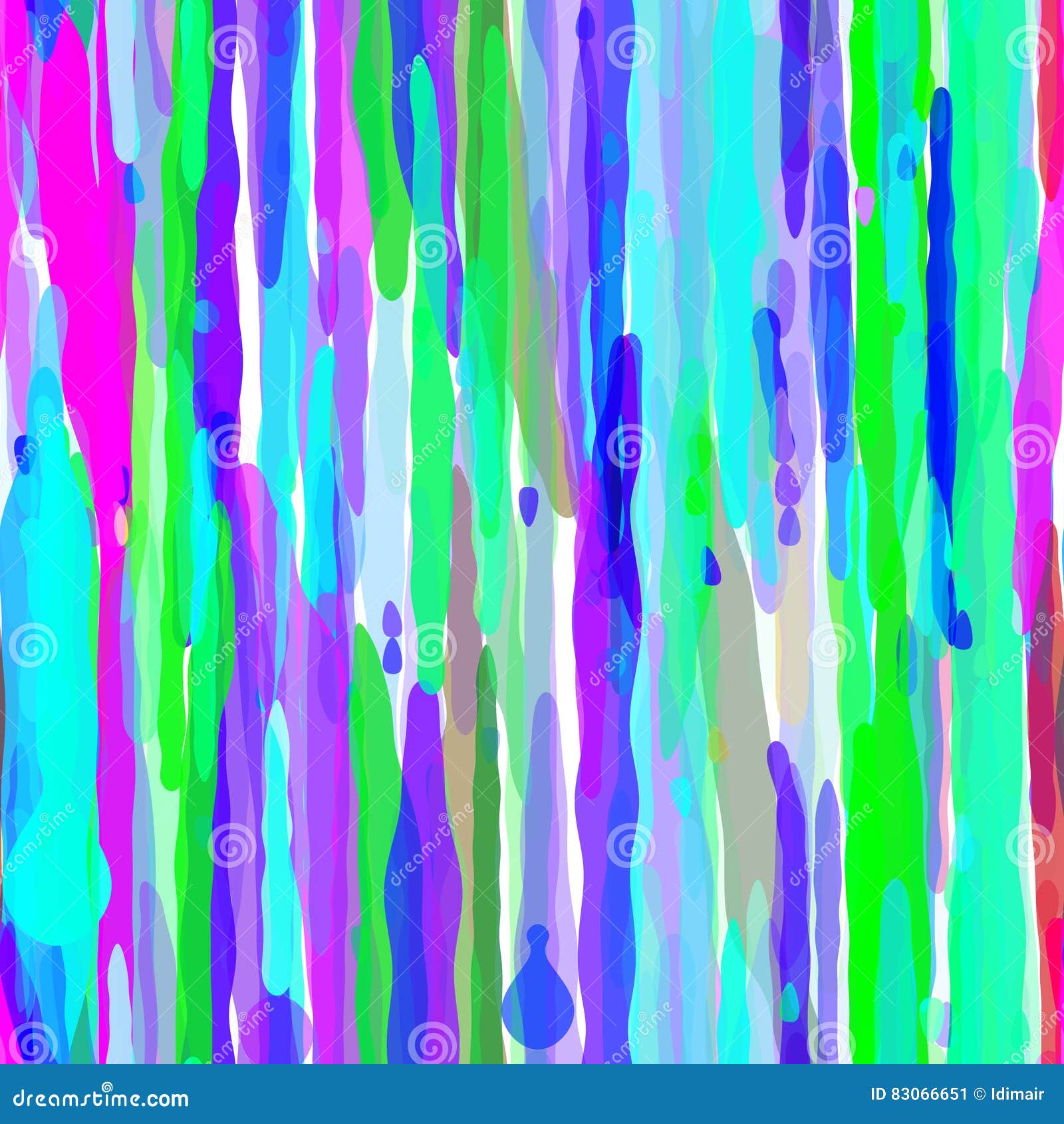 Abstract Colorful Drip Seamless Pattern. Vector Stock Vector ...