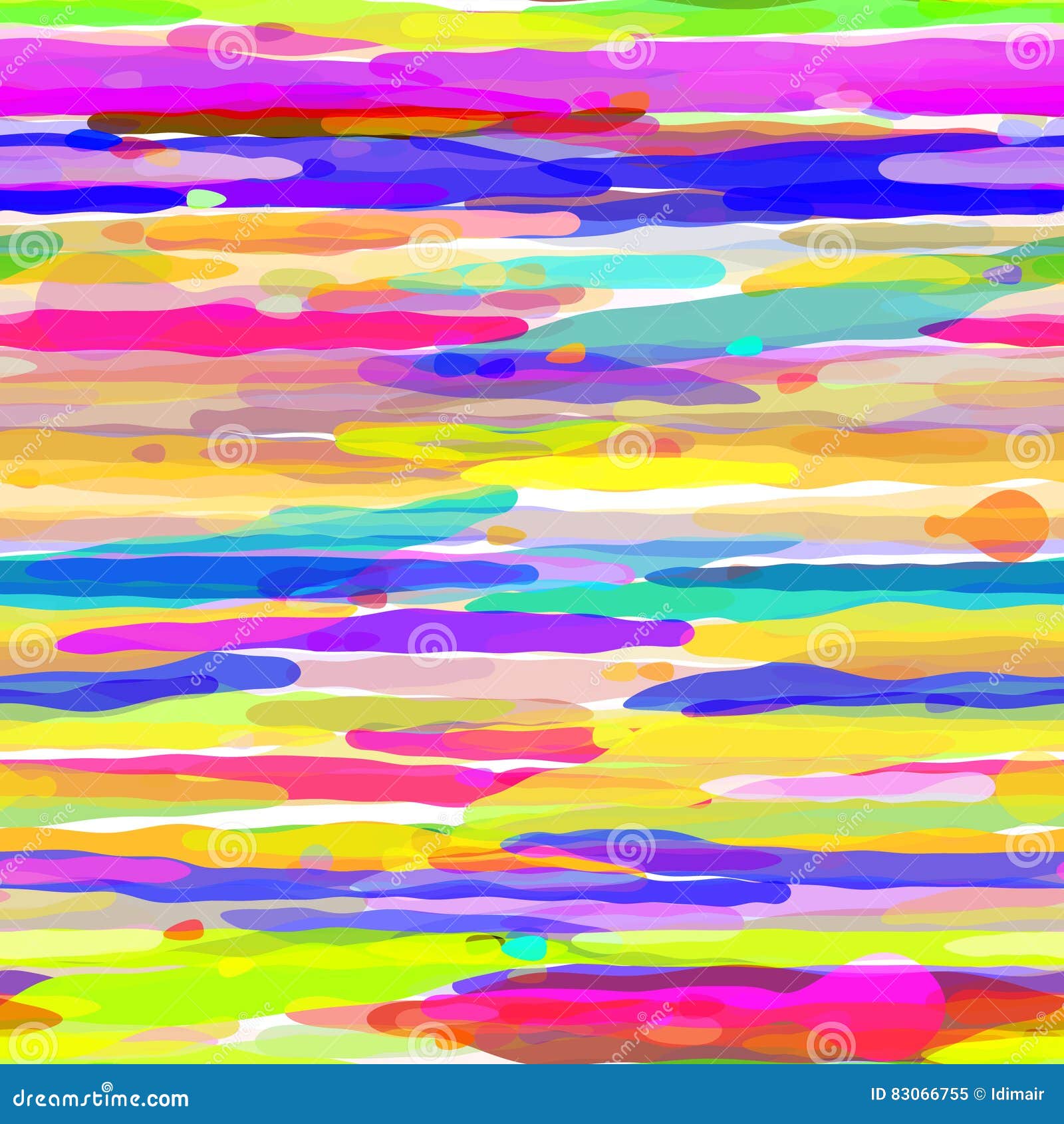 Abstract Colorful Drip Seamless Pattern. Vector Stock Vector ...