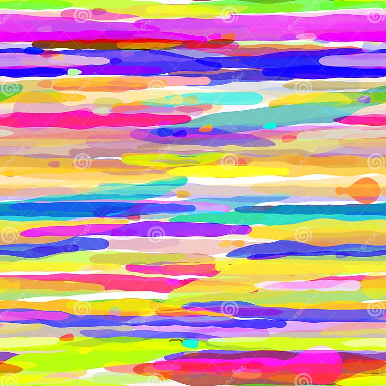Abstract Colorful Drip Seamless Pattern. Vector Stock Vector ...