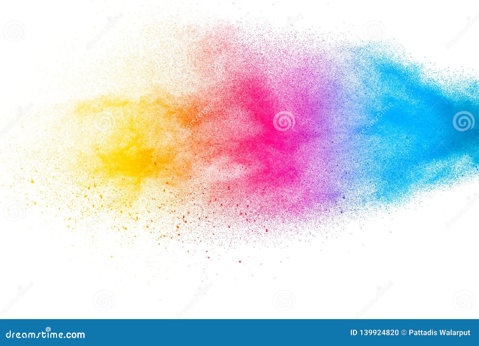 Abstract Colorful Dust Particles Textured Background. Stock ...