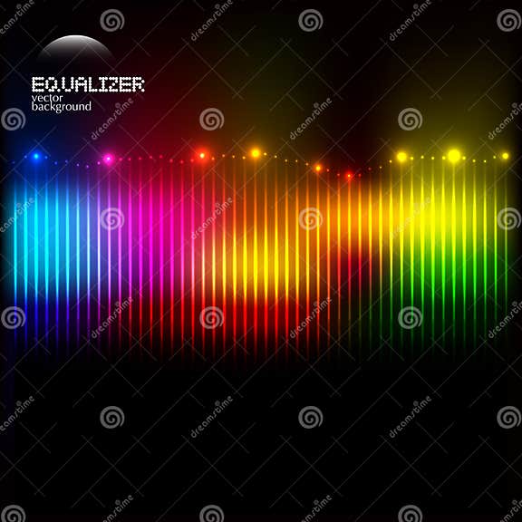 Abstract Colorful Equalizer Stock Illustration - Illustration of ...