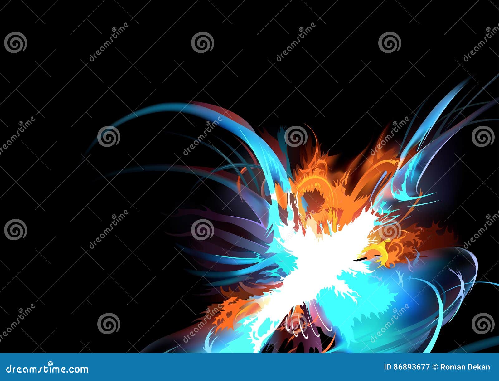 Abstract Colorful Explosion Stock Vector - Illustration of abstract ...