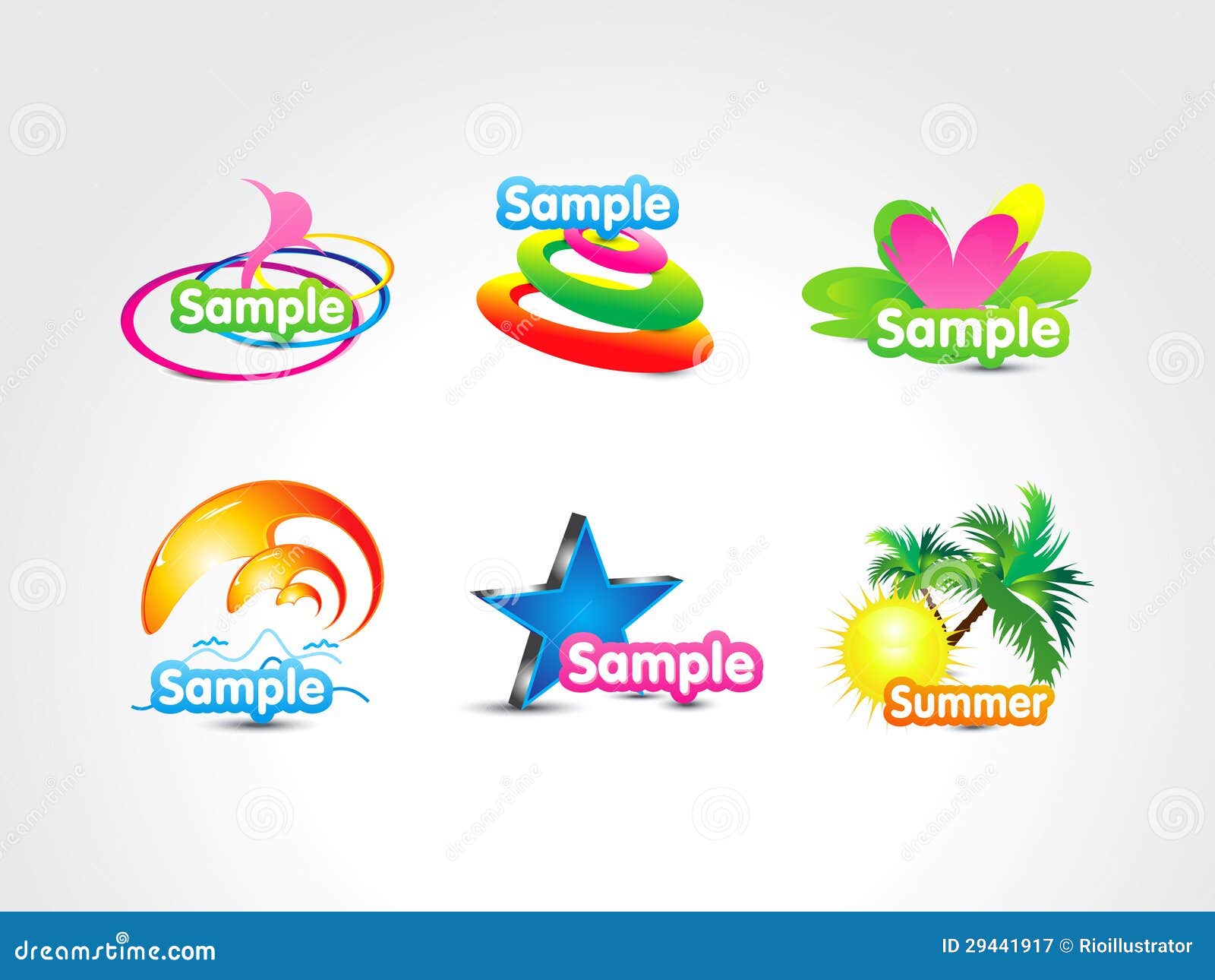 Fake Logo Trademark Vector Design | CartoonDealer.com #254534410