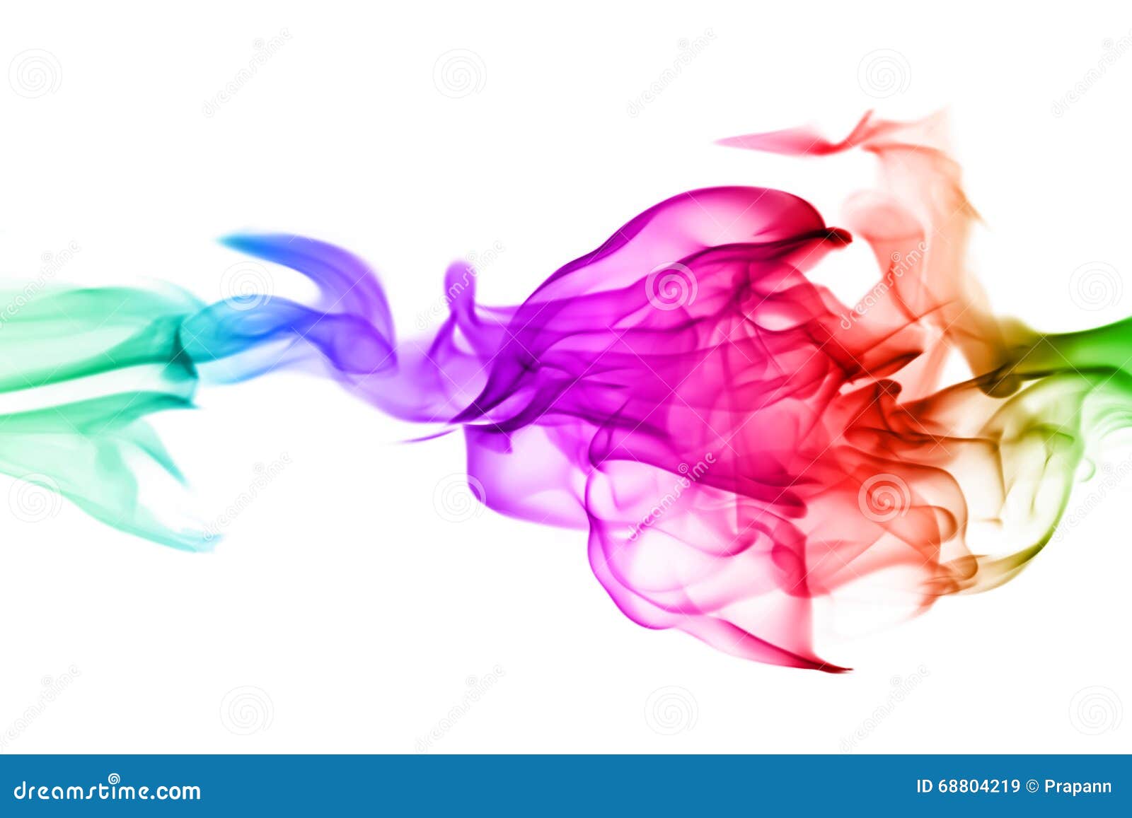 Abstract Colorful Flame Patterns on White Background Stock Image ...