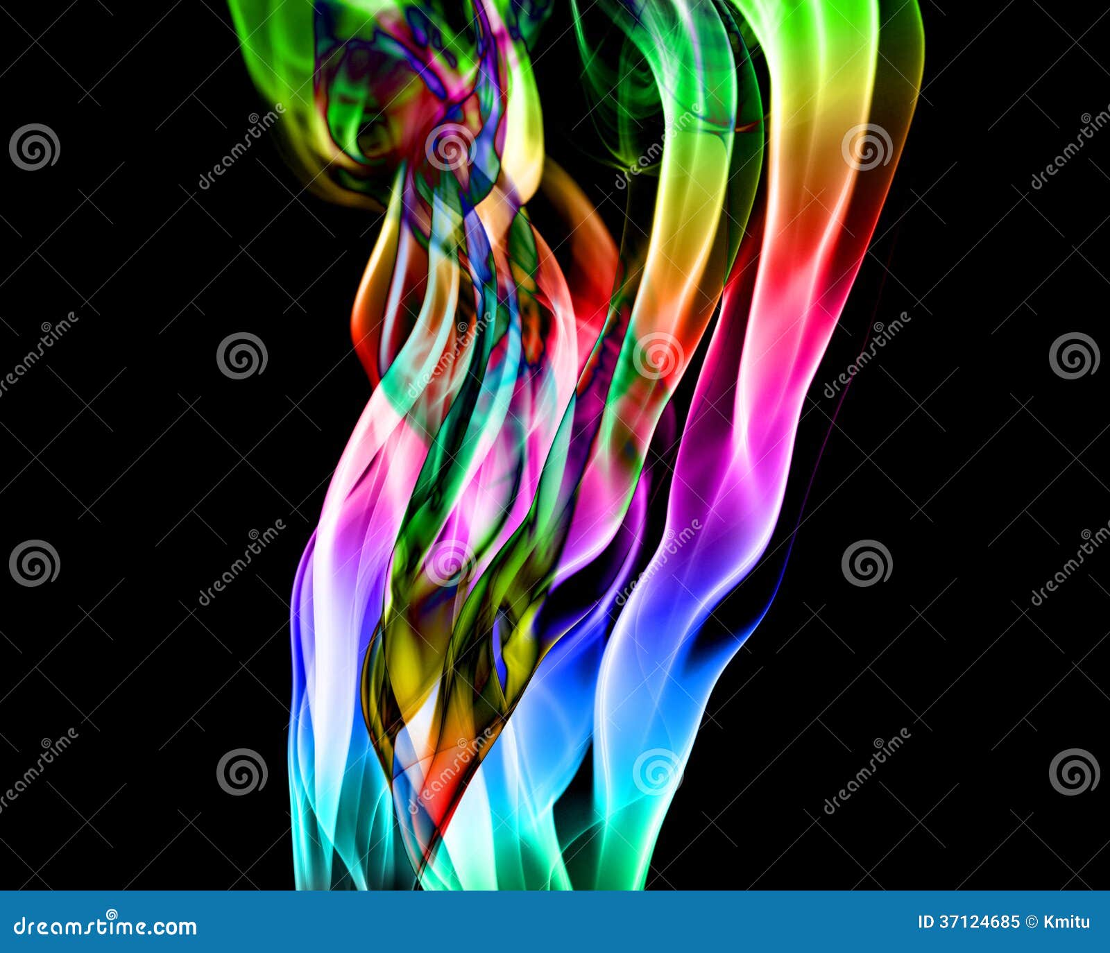 Abstract colorful flames stock image. Image of abstract - 37124685