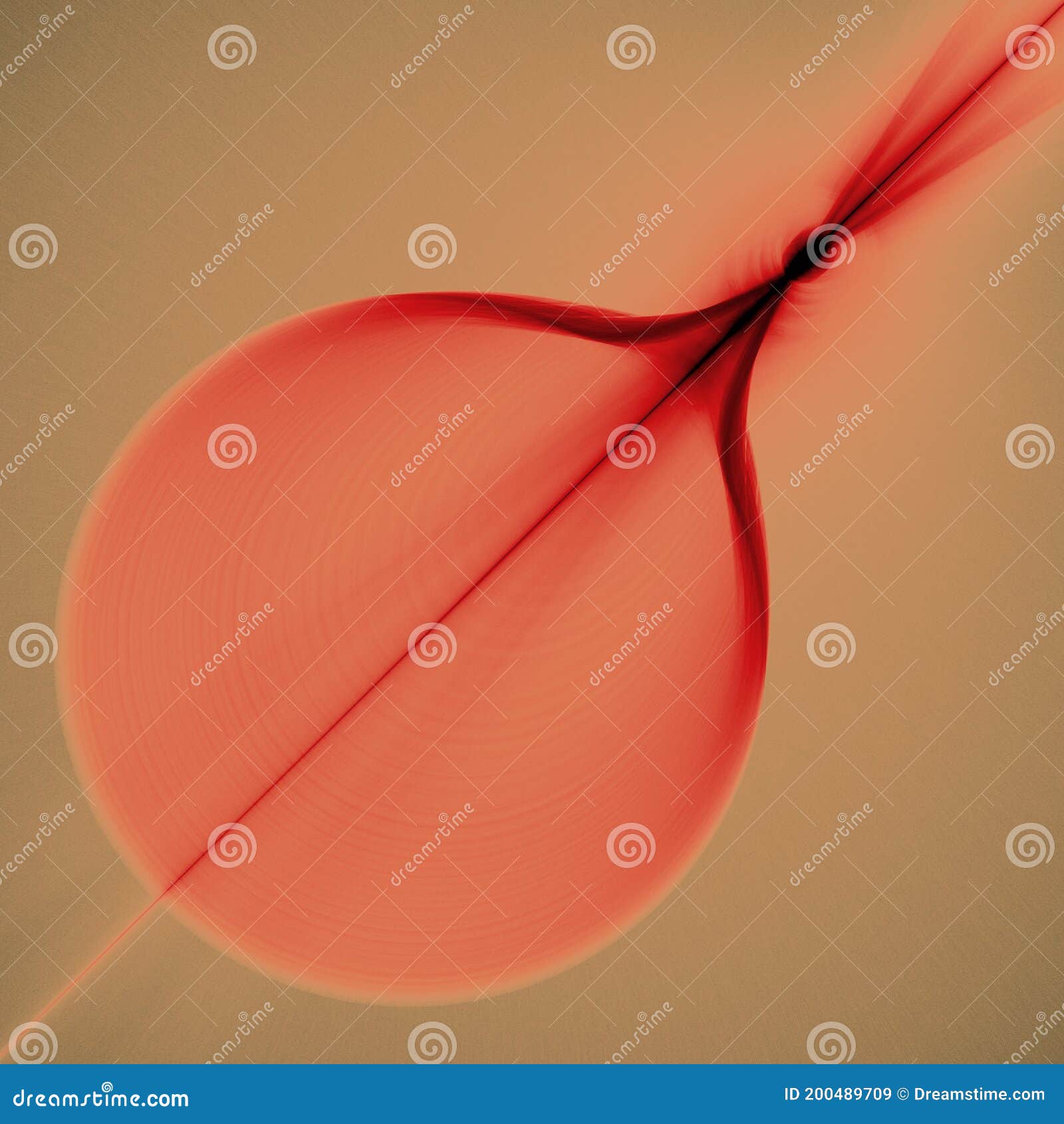 Abstract Colorful Flares of Shapes and Lines Stock Illustration ...