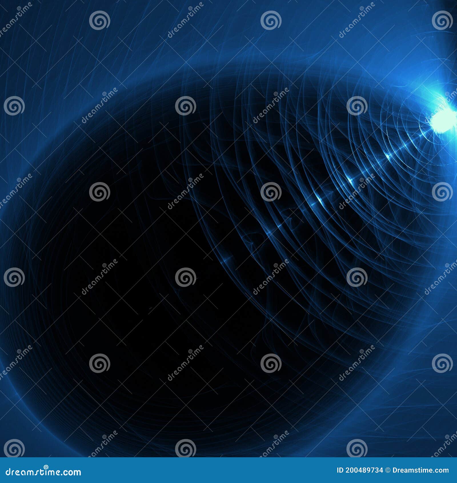 Abstract Colorful Flares of Shapes and Lines Stock Illustration ...