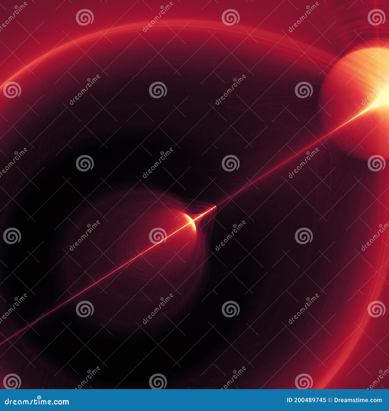 Abstract Colorful Flares of Shapes and Lines Stock Illustration ...