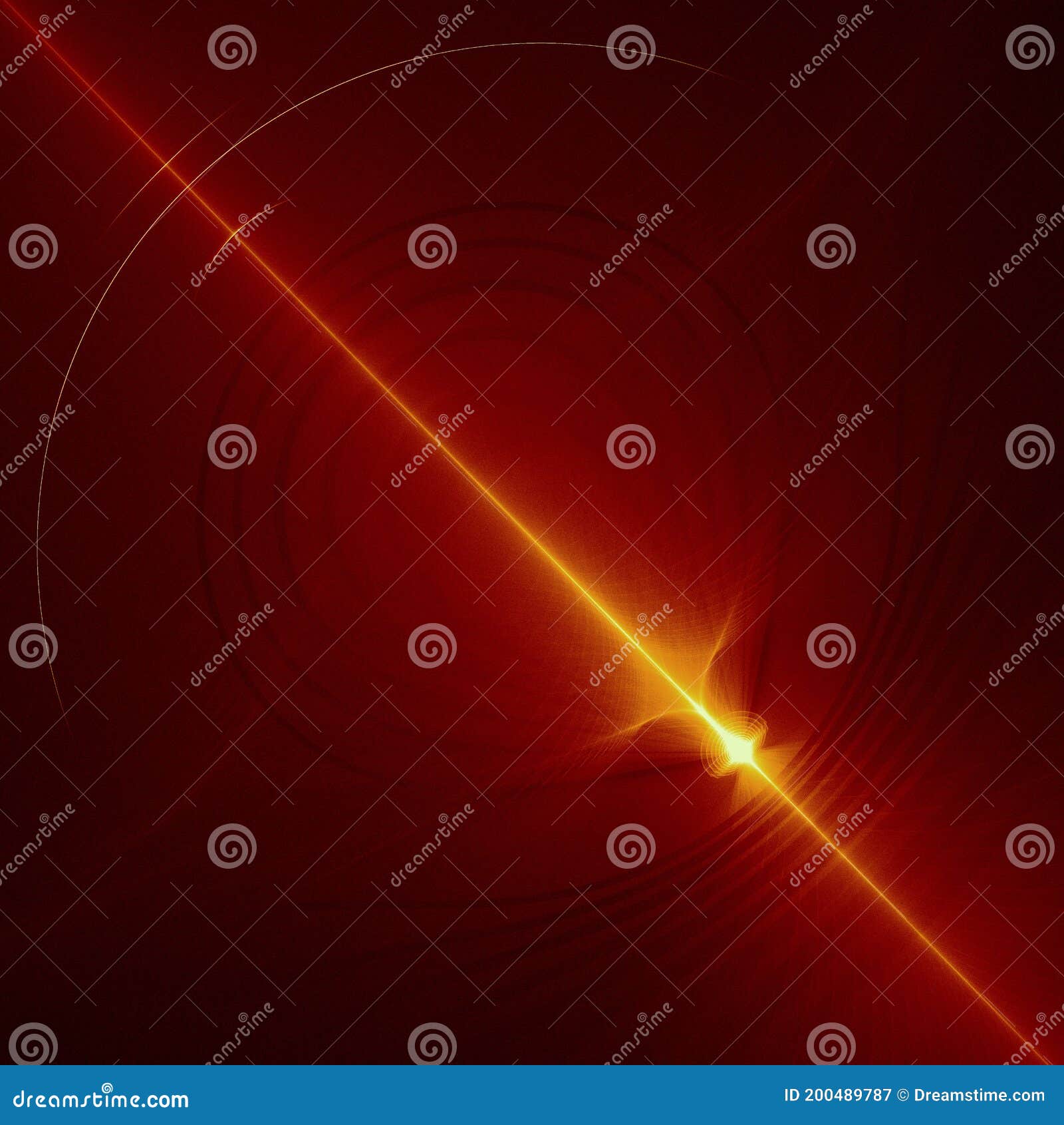 Abstract Colorful Flares of Shapes and Lines Stock Illustration ...