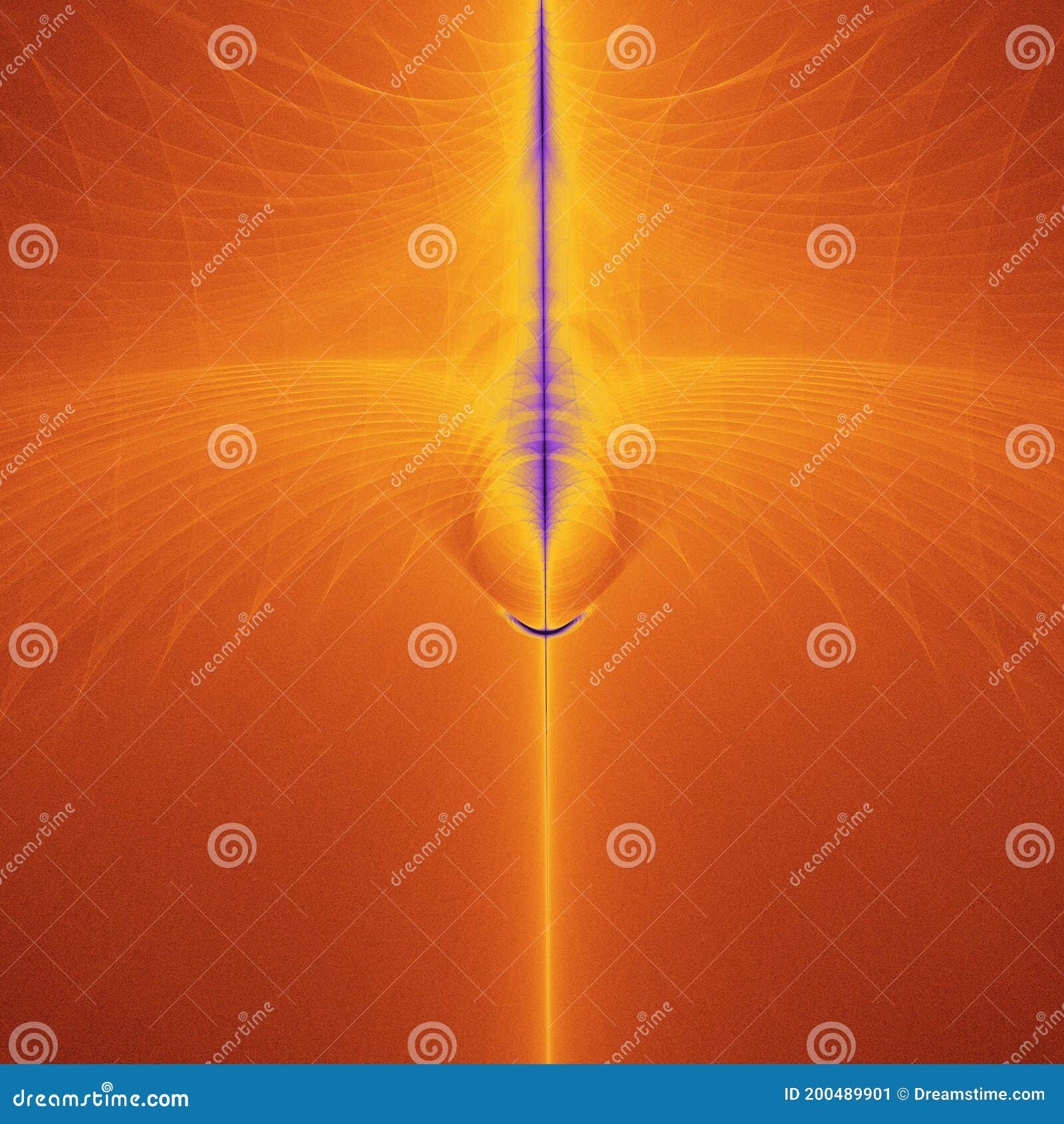 Abstract Colorful Flares of Shapes and Lines Stock Illustration ...