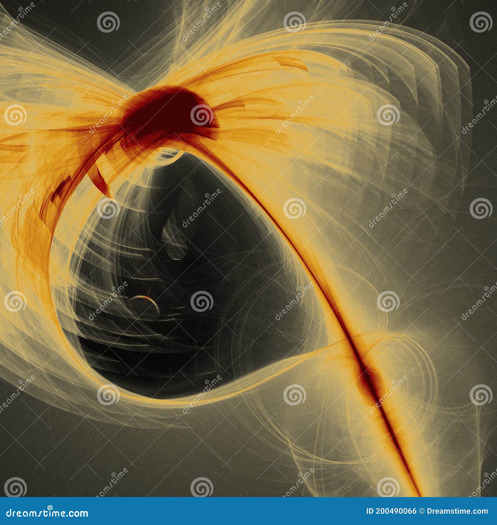 Abstract Colorful Flares of Shapes and Lines Stock Illustration ...