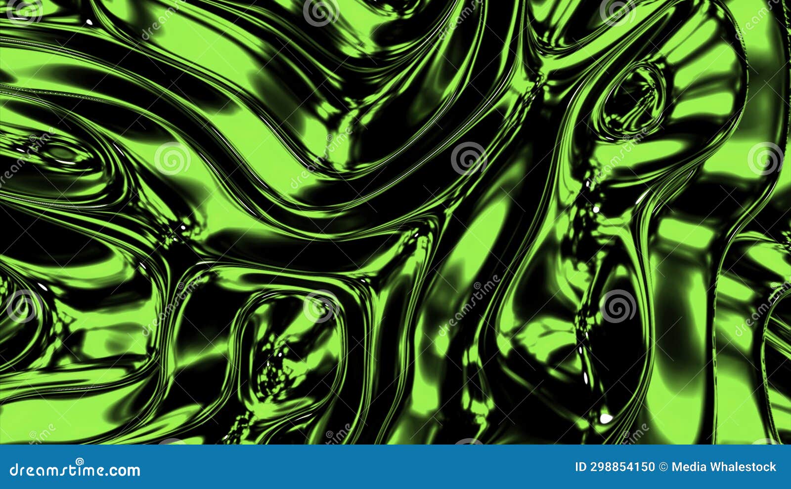 Abstract Colorful Fluid Background. Design. Sticky Liquid Metallic ...