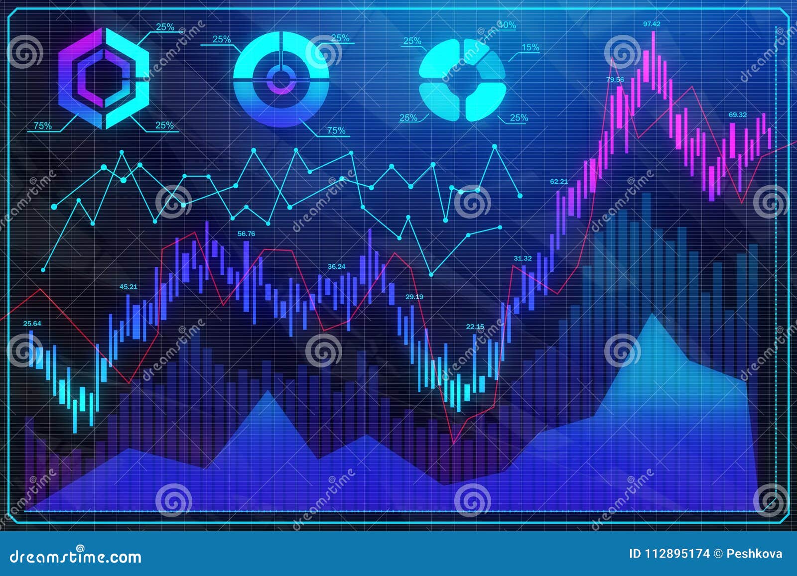 Broker and future texture stock illustration. Illustration of creative ...