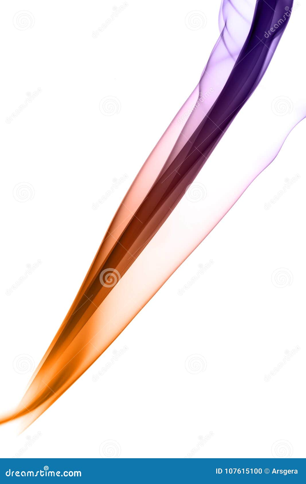 Abstract Colorful Fume Pattern on White Stock Photo - Image of flowing ...