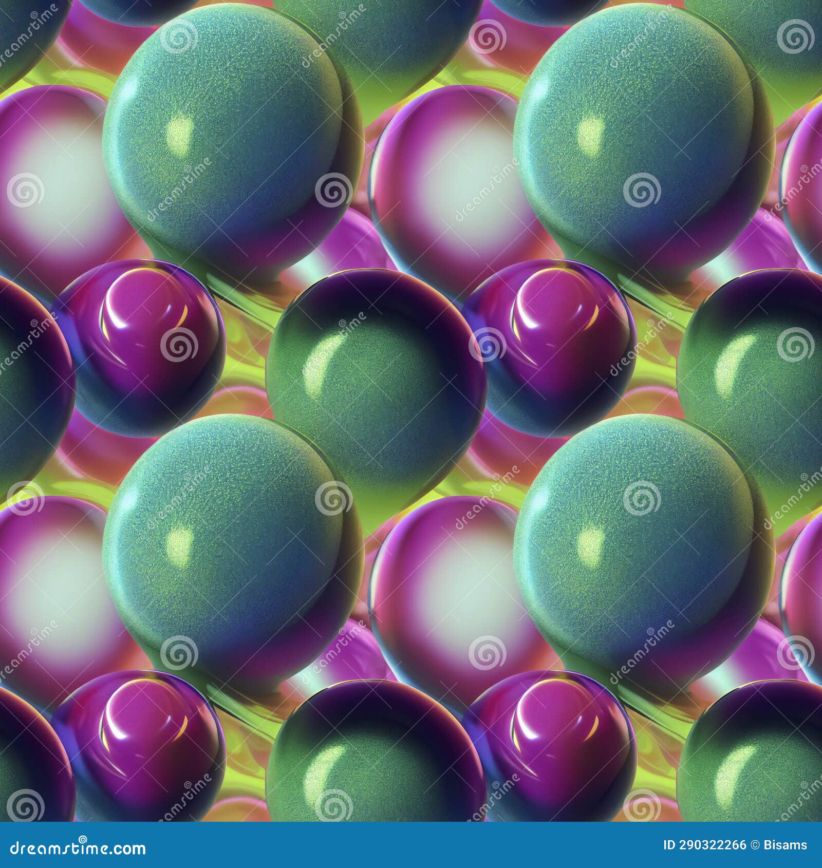 Abstract Colorful Funky Surreal Psychedelic Dynamic Liquid 3D Forms ...