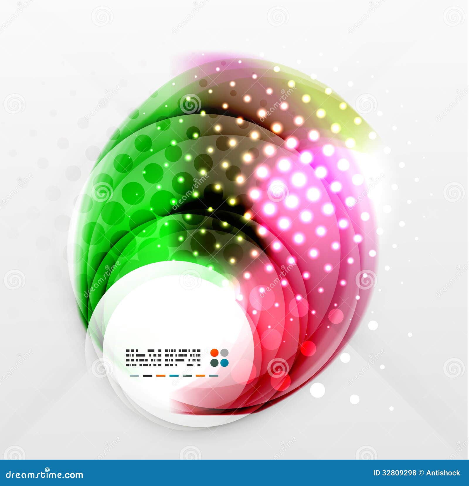 Abstract Colorful Futuristic Shape Vector Design Stock Illustration ...