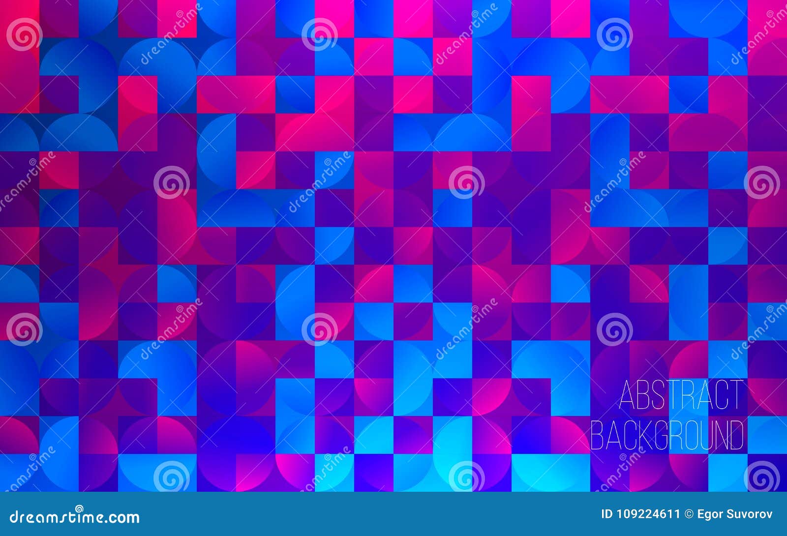 Abstract Colorful Geometric Background. Backdrop for Design. Colored ...