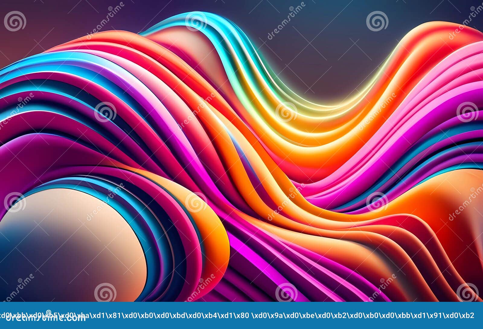 Abstract Colorful Geometric Background with 3d Shapes. AI Generation ...