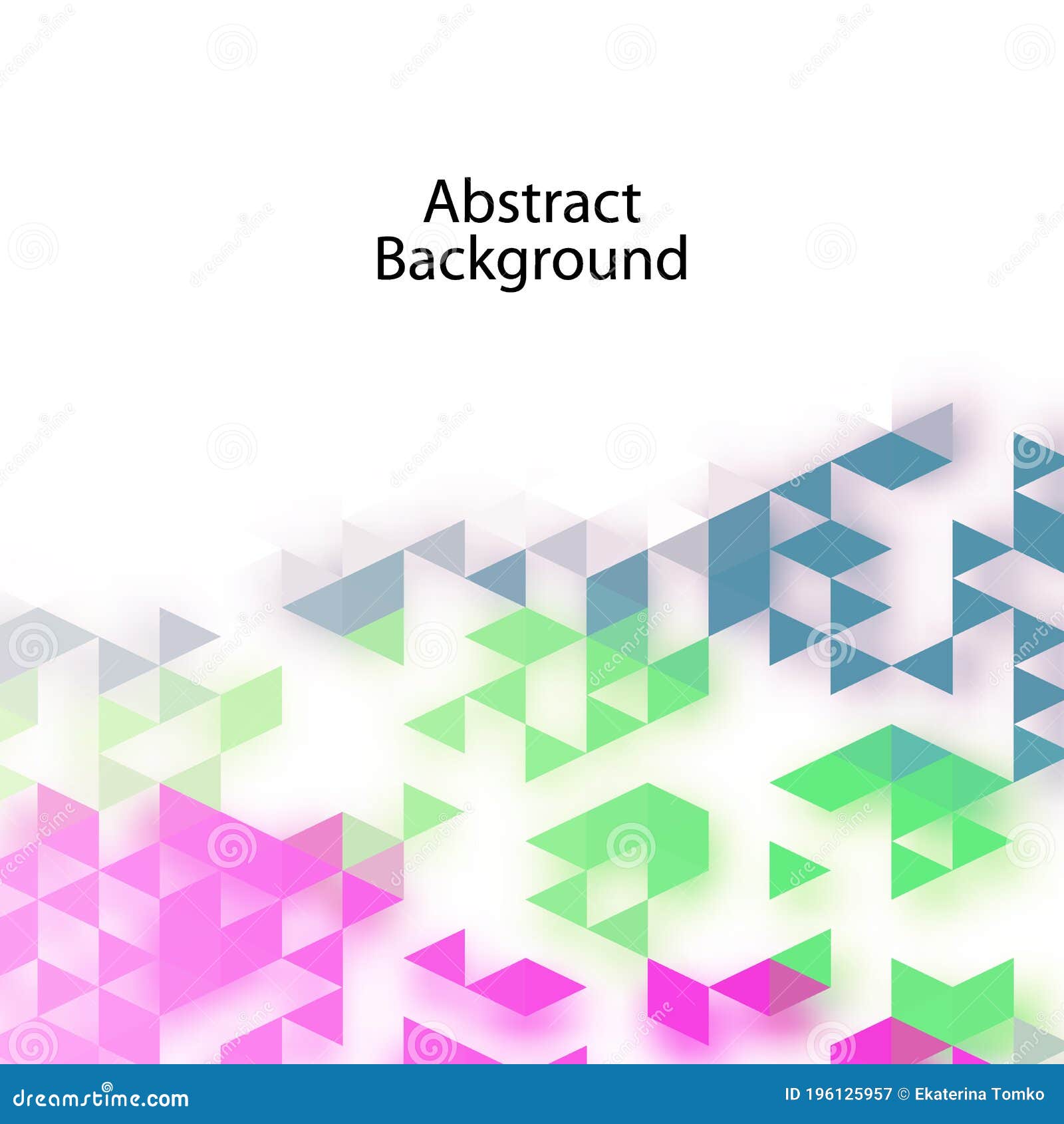 Abstract Colorful Geometric Background - Eps10. Vector Illustration Stock Vector - Illustration ...