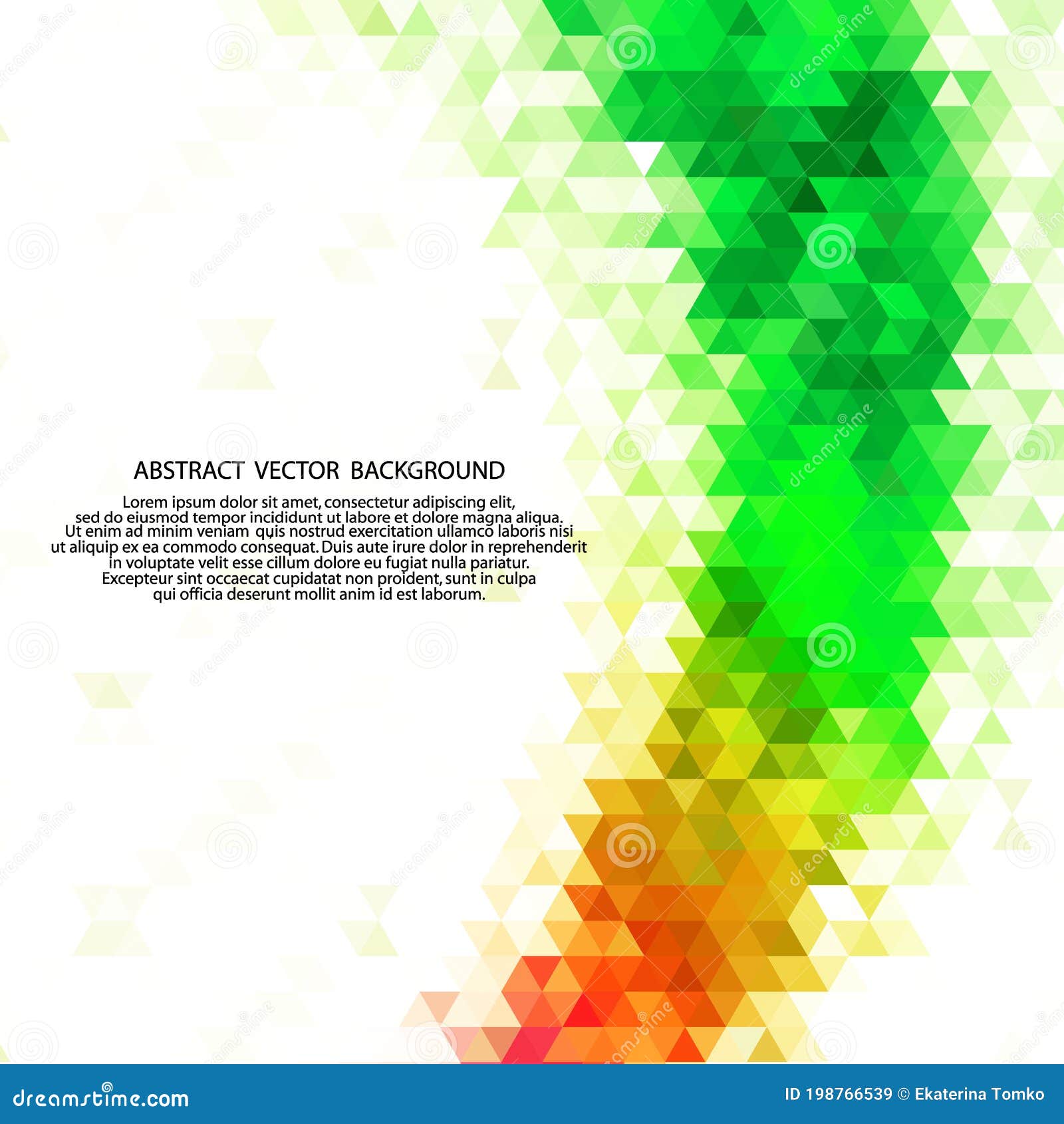 Abstract Colorful Geometric Background - Eps10 Vector Illustration ...