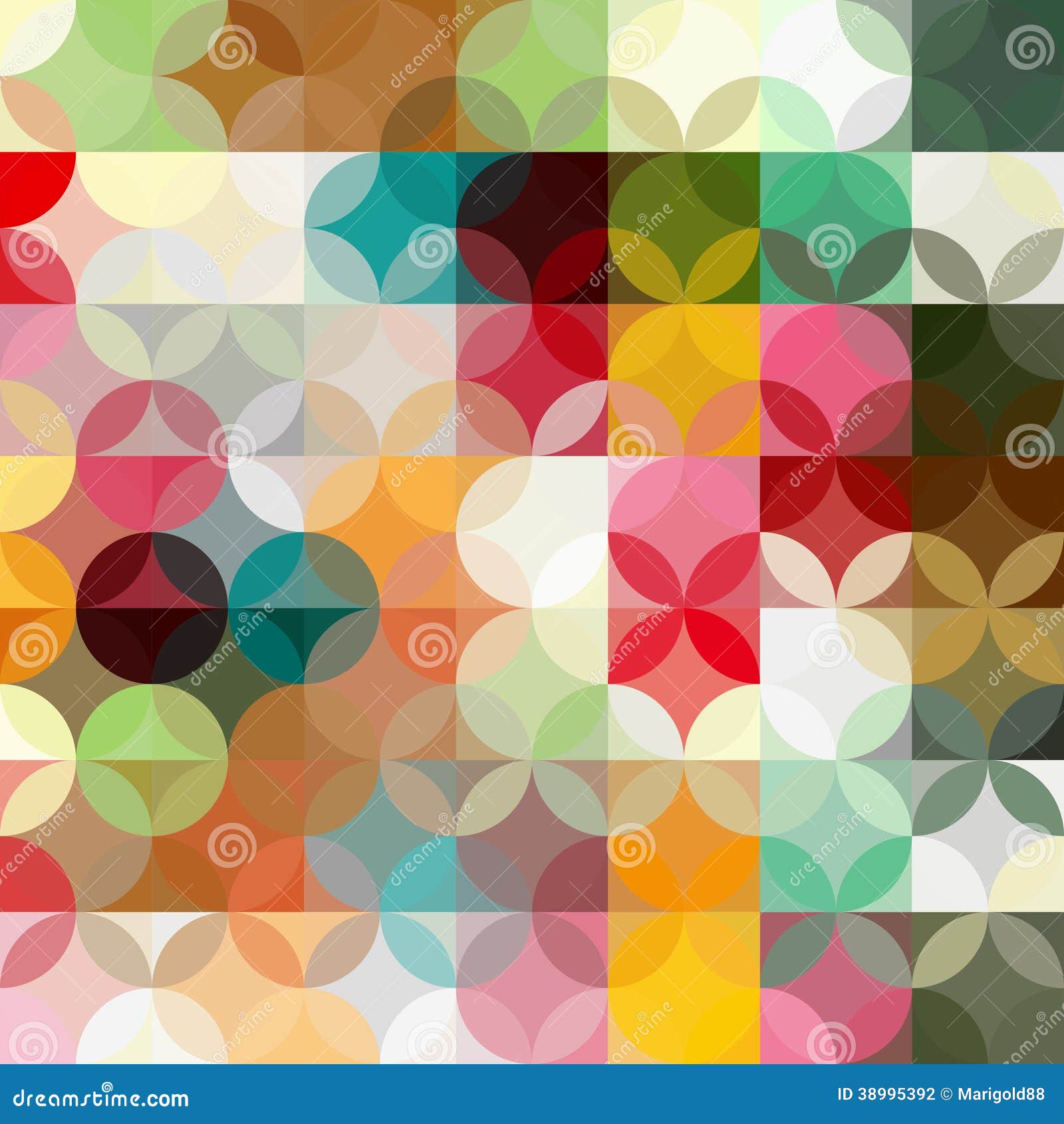Colorful Geometric Squares With Option. Infographic Abstract Background ...