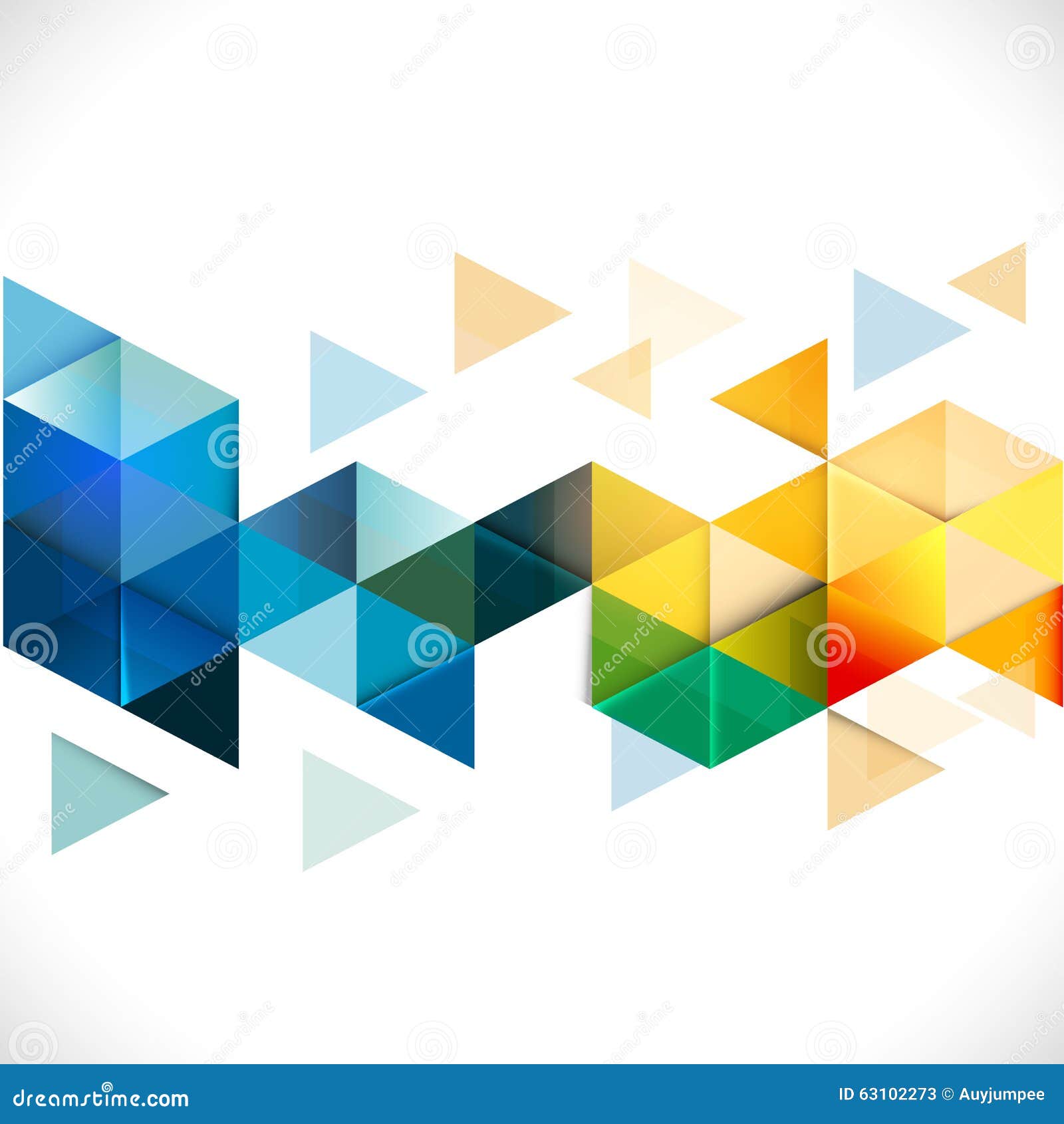 Abstract Colorful Geometric Modern Template for Business or Tech Stock ...