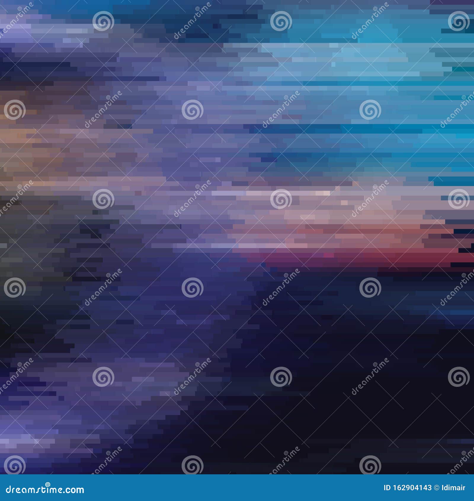 Abstract Colorful Glitch Background Texture. Vector Stock Vector ...