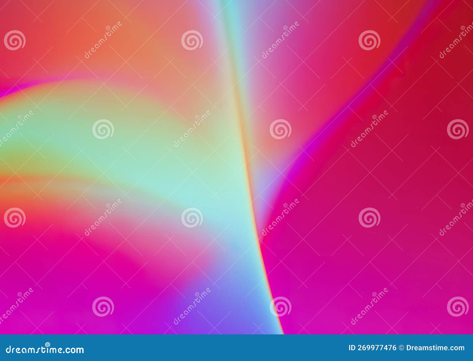Abstract Colorful Glowing Background with Shapes Stock Illustration ...