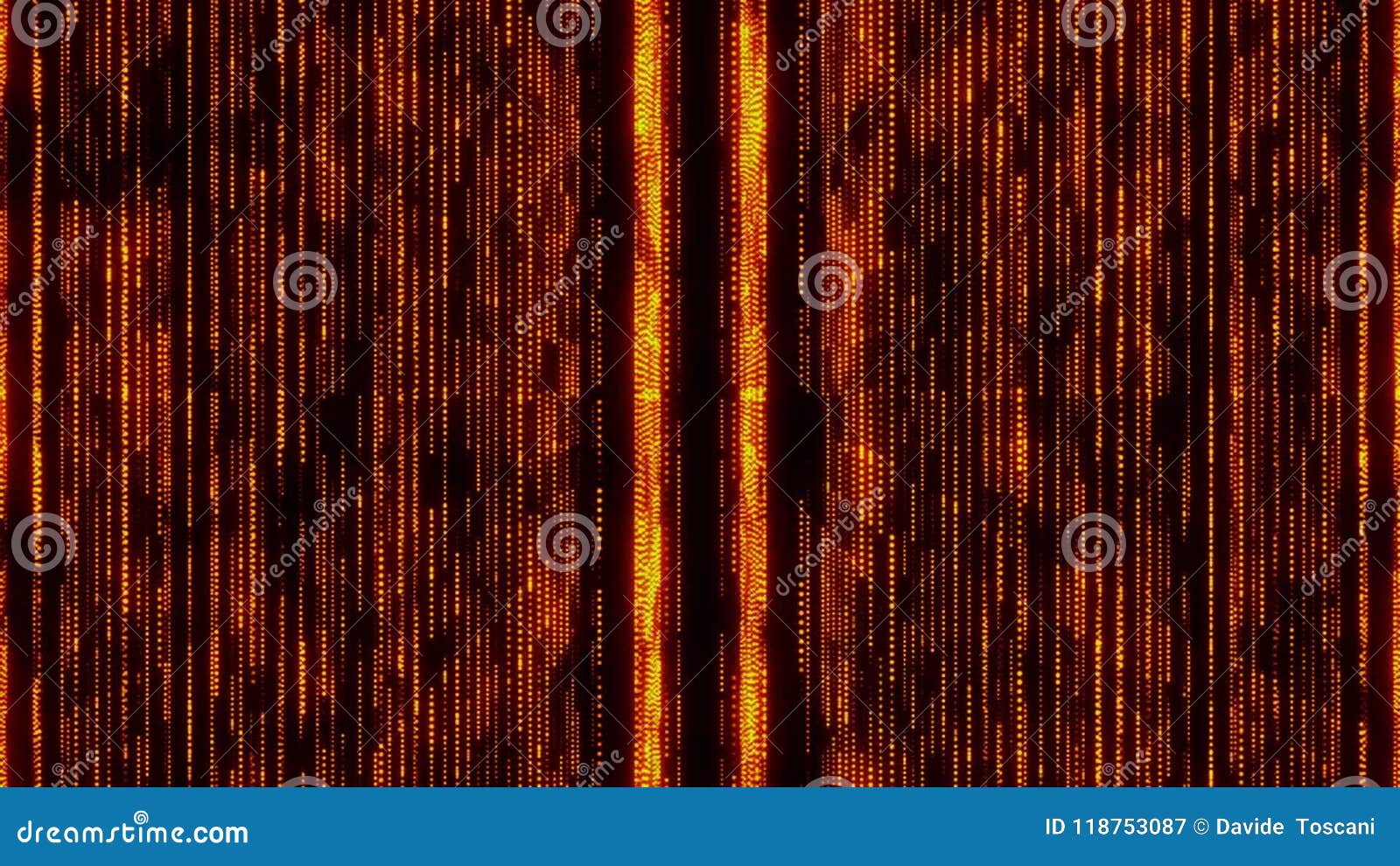 Gold Glowing Matrix Grid Lines VJ Loop Motion Background V1 Stock Video ...