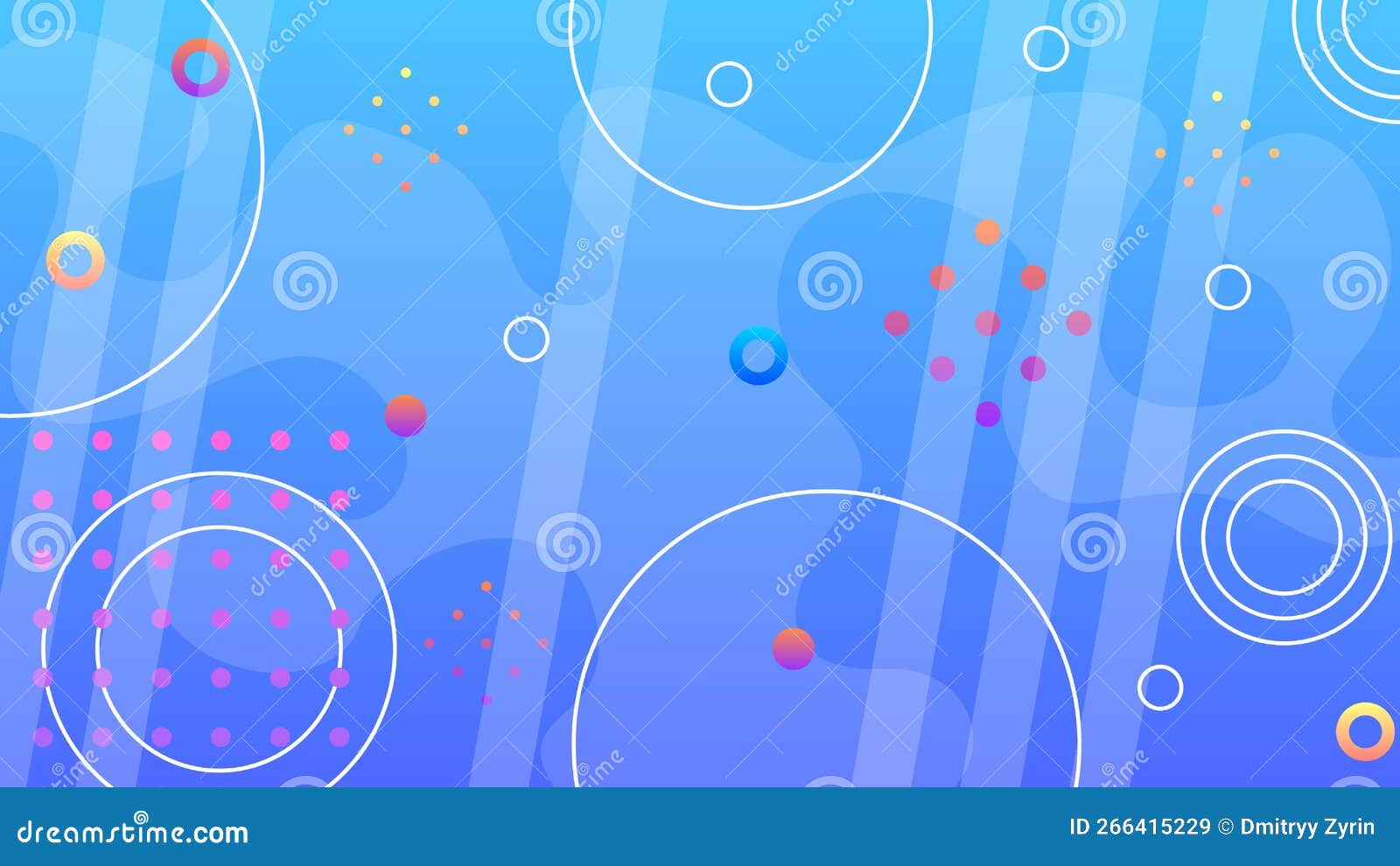 Abstract Colorful Gradient Background with Color Geometric Figures ...