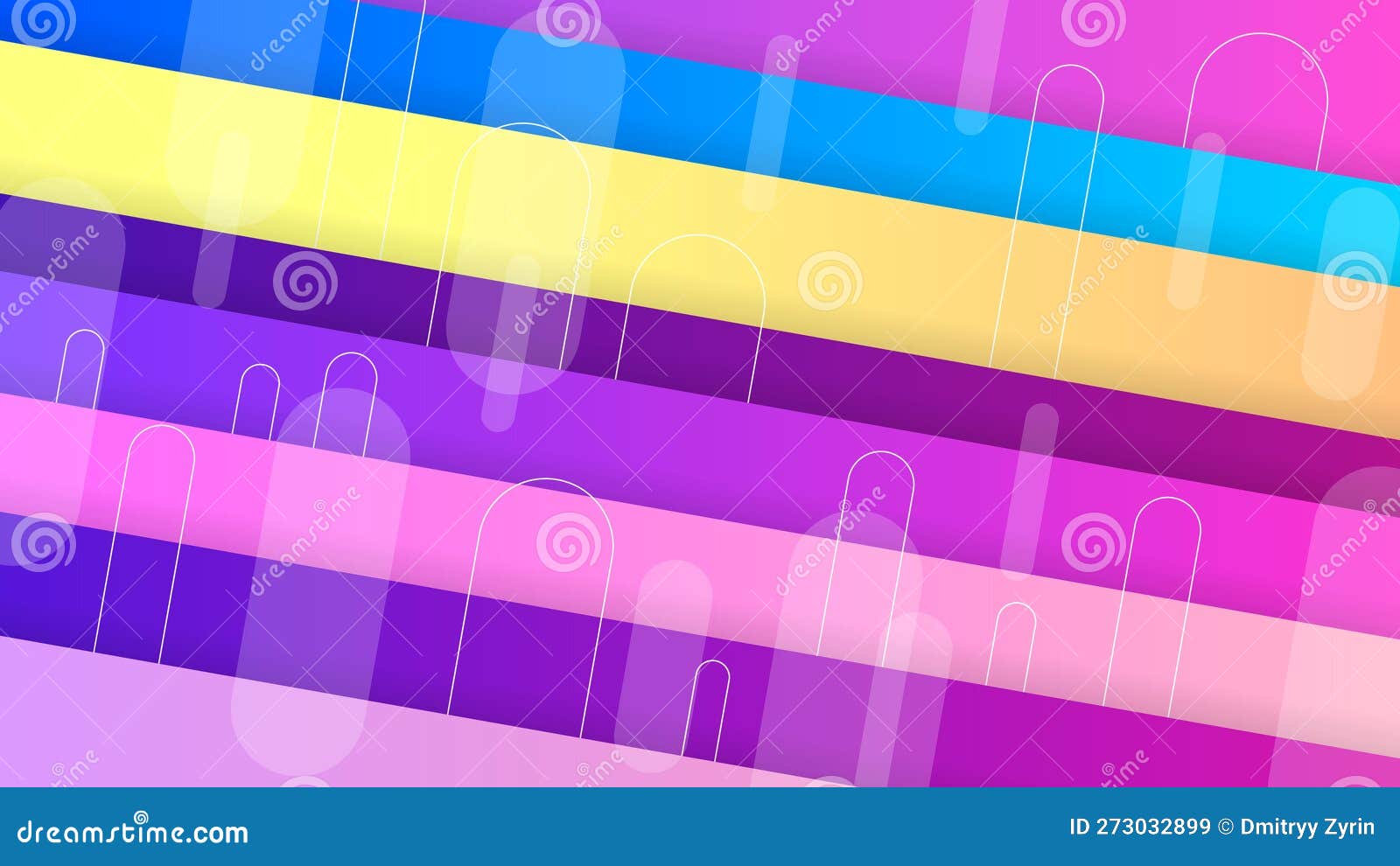 Abstract Colorful Gradient Background with Color Geometric Figures ...