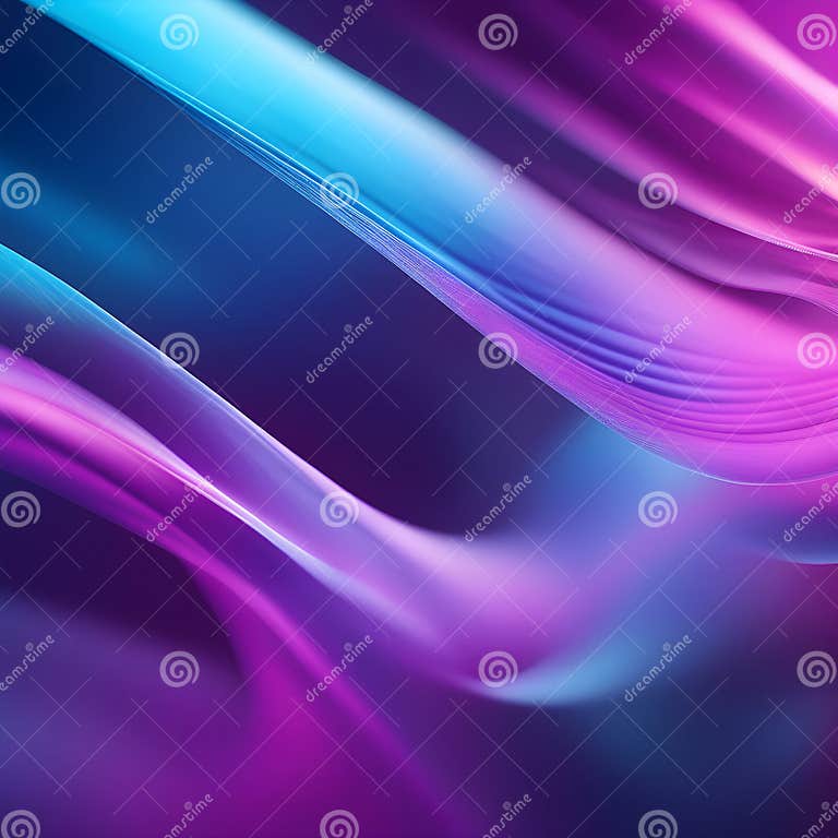 Abstract Colorful Gradient 3d Wave Background Modern Abstract Wave