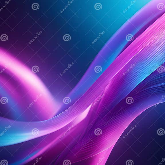 Abstract Colorful Gradient 3d Wave Background Modern Abstract Wave