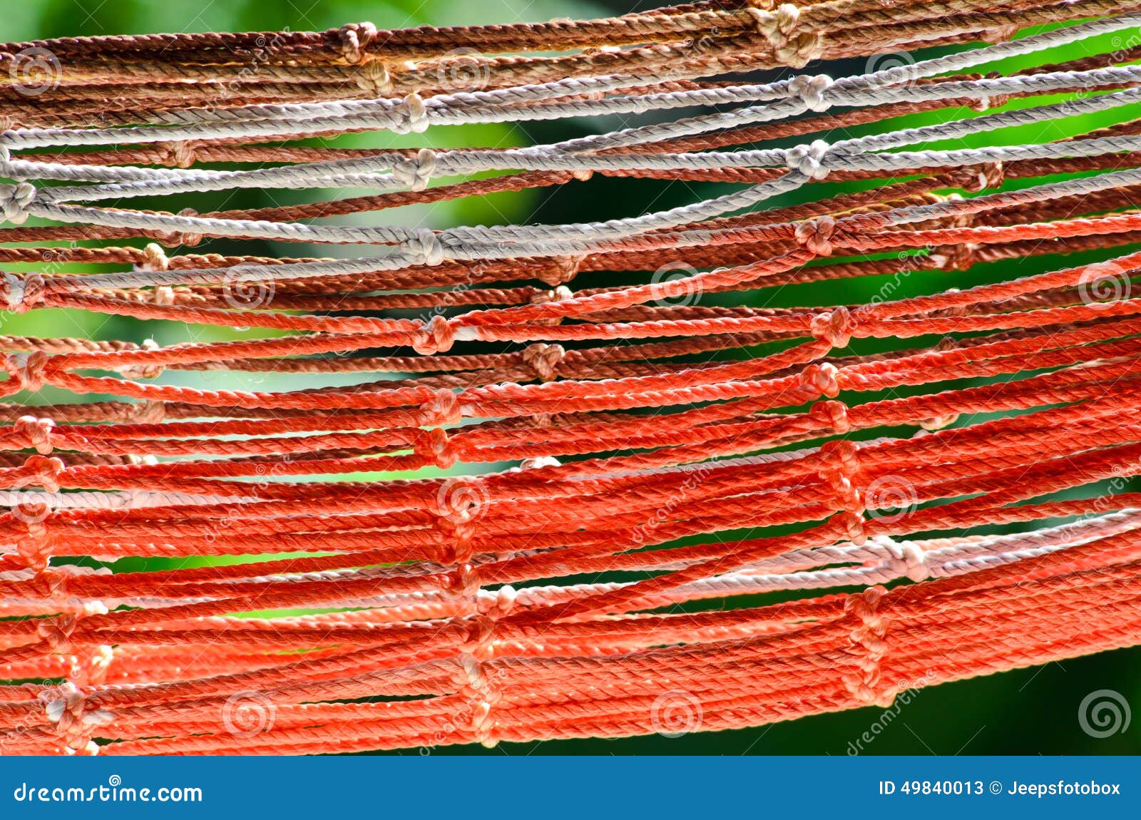 Abstract Colorful Hammock in Garden Stock Image - Image of bright ...