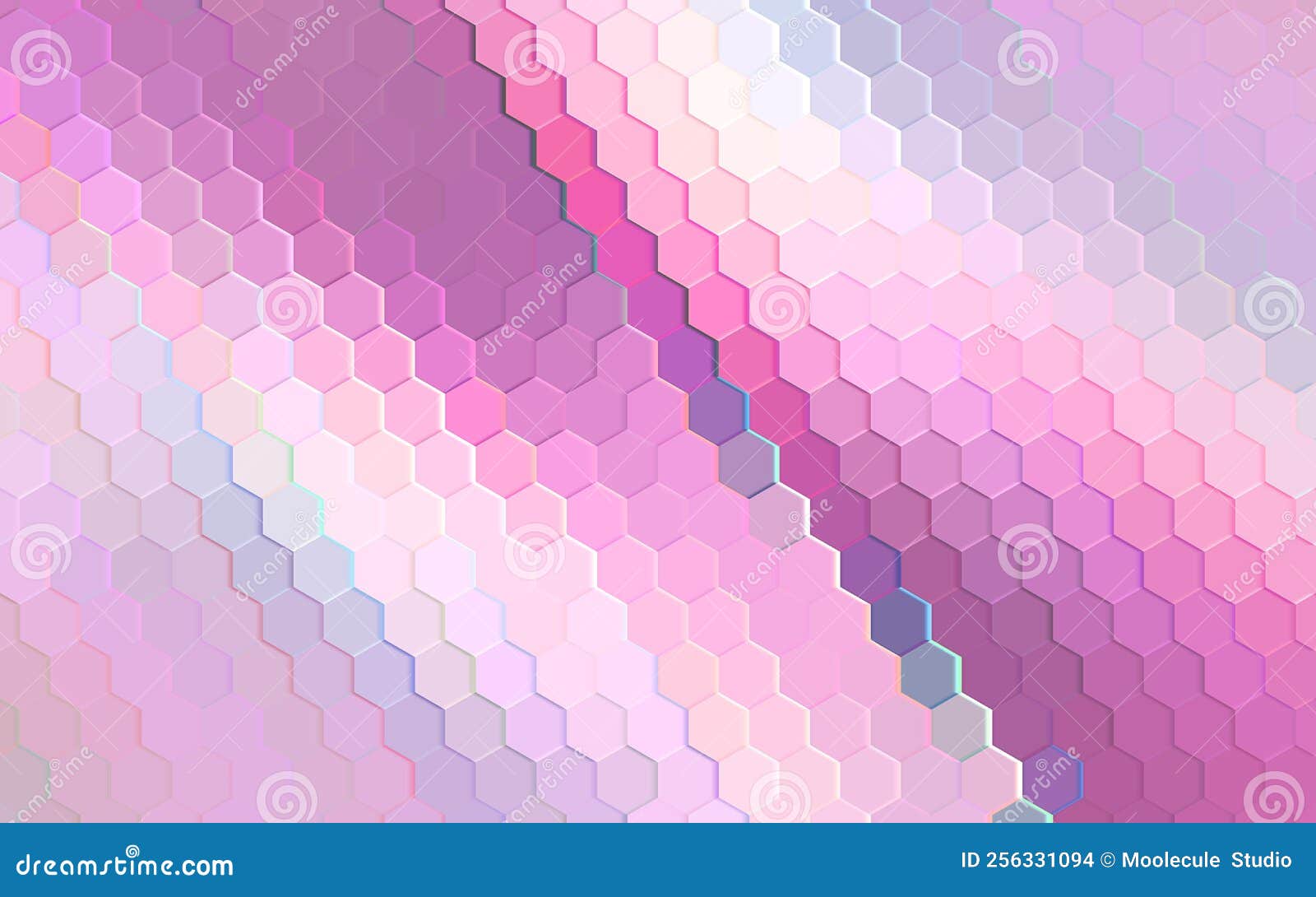 Abstract Colorful Hexagon Background. Abstract Colored Hexagons ...